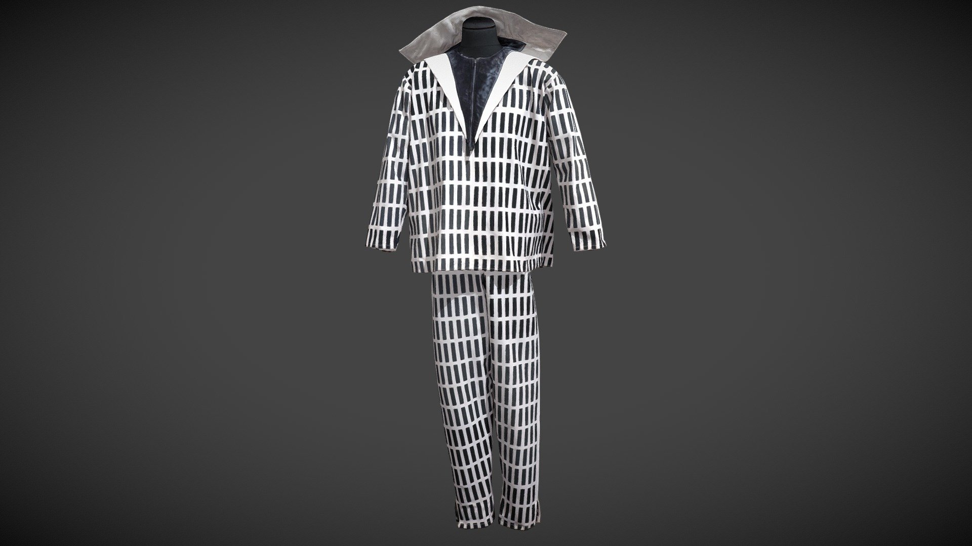 Dance costume, suit - 3D model by Ninma (@Ritis) [2968161] - Sketchfab