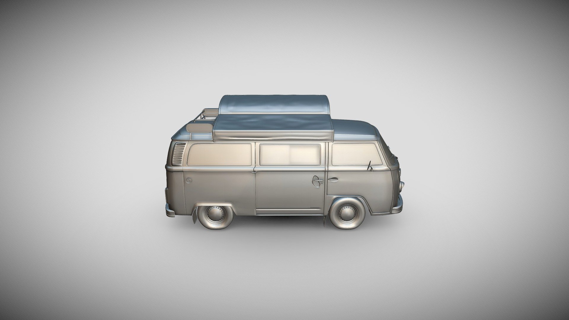 Volkswagon Coffee Van - Download Free 3D model by Shivam.Yadav [296888e ...