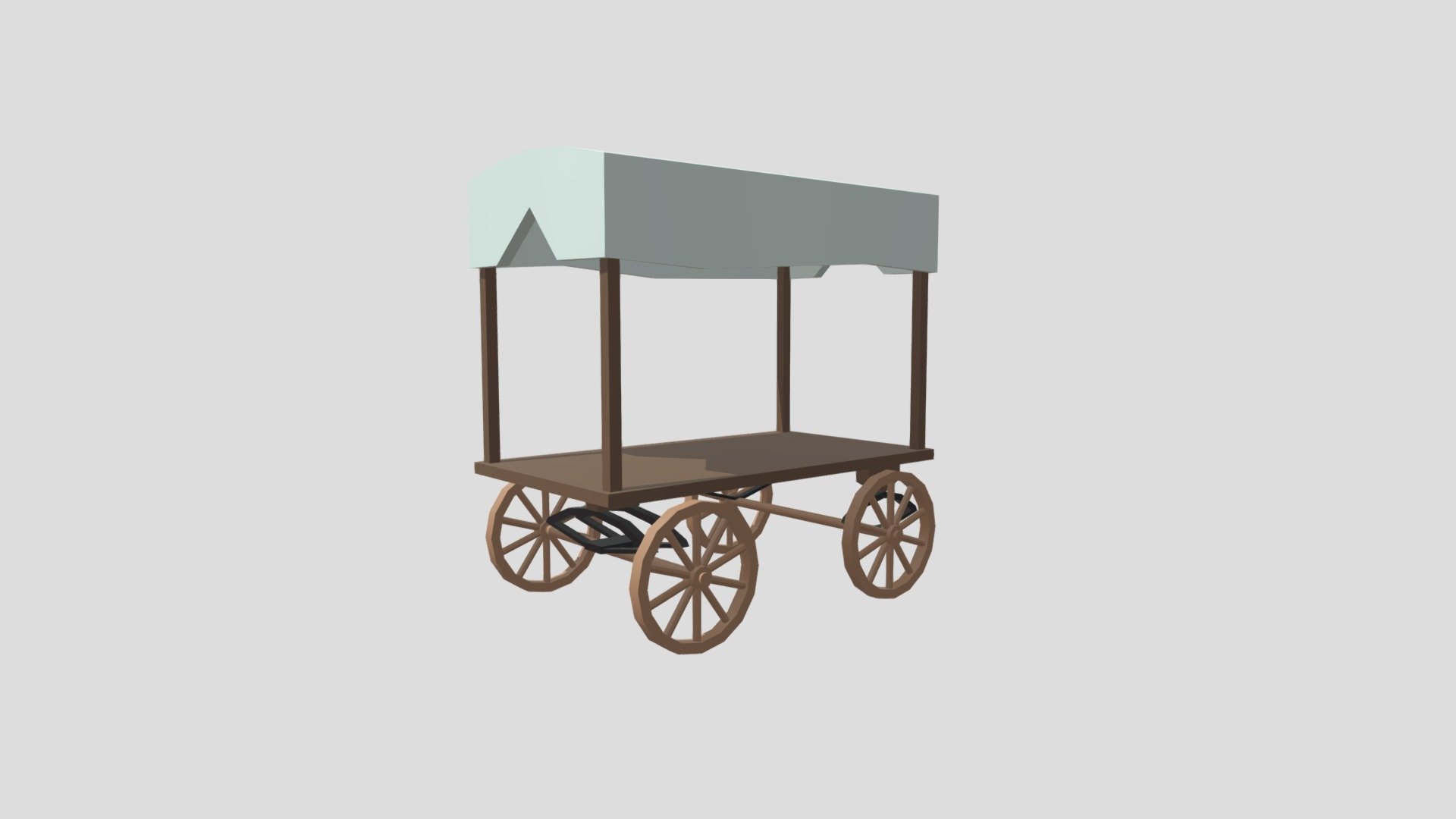 Wagon B - 3D model by StormOfWormhole [296924f] - Sketchfab