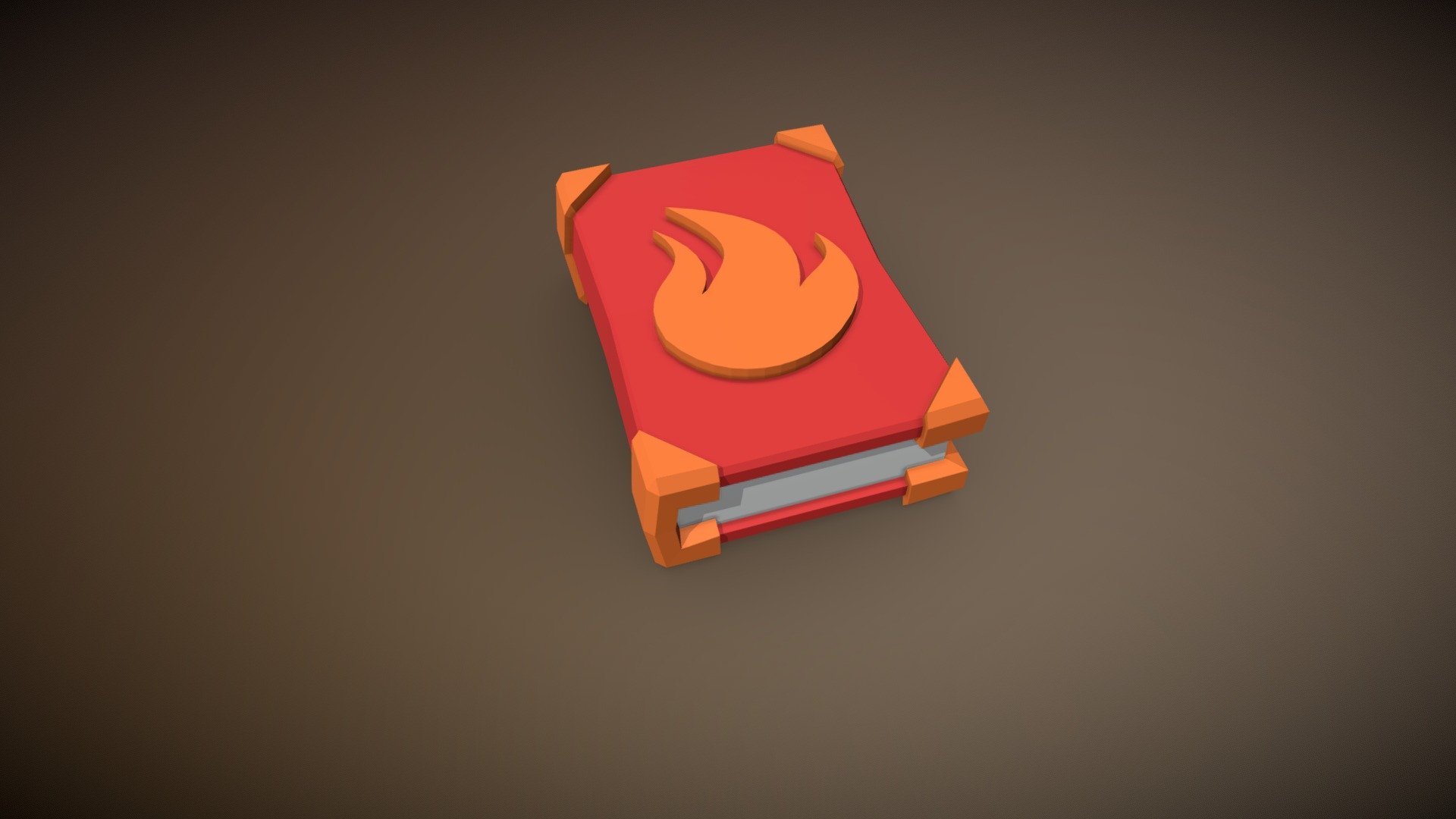 Spellbook - Fire - Download Free 3D model by Yecats (@yecats131 ...