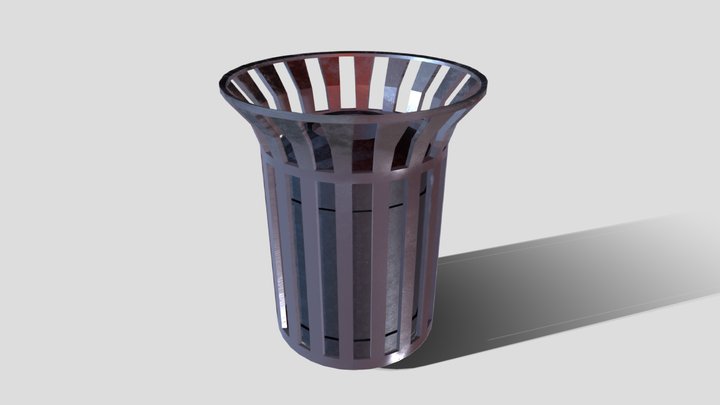 Trash-bin 3D models - Sketchfab