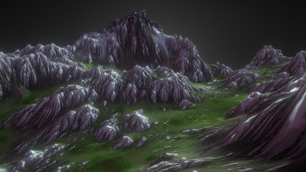 Ridge Illustration - 3D model by Shinsoj [2969bb9] - Sketchfab