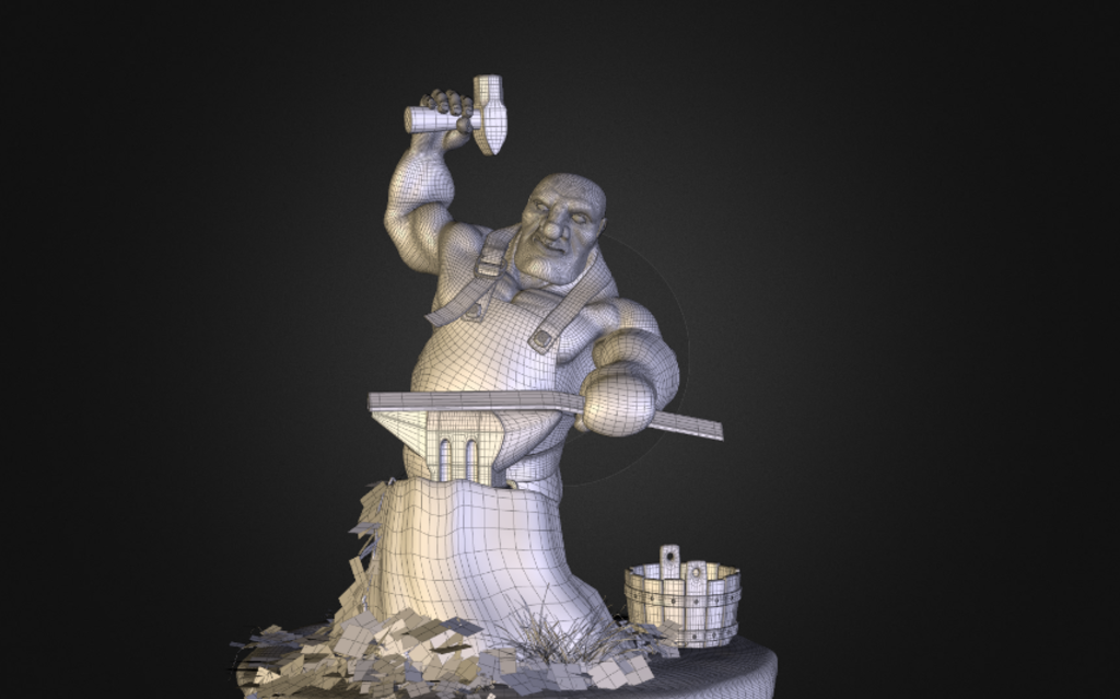 Blacksmith v1.0 - 3D model by BradAndersonJr [296a3b7] - Sketchfab