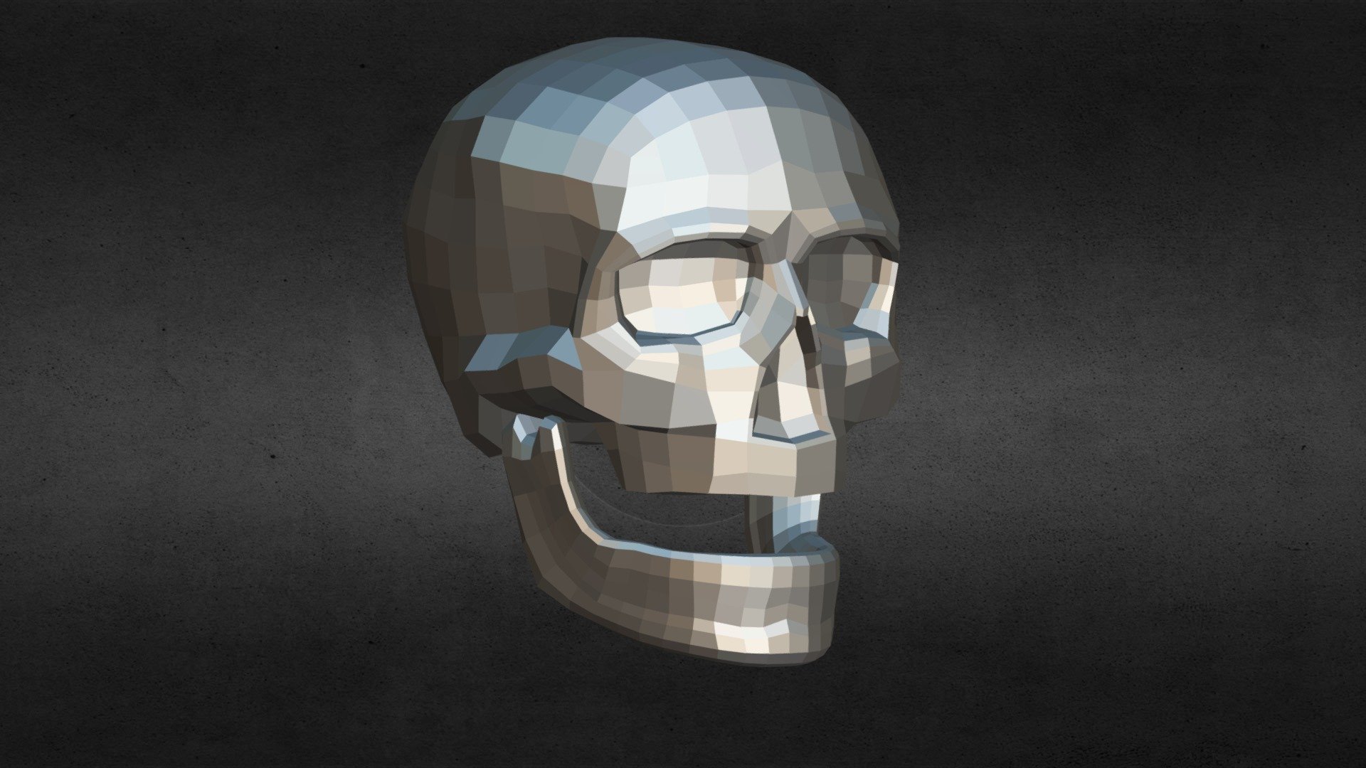 LOW POLY BOX PLANAR SKULL 11-10-2022 - 3D model by nguyenducthanhst16 ...