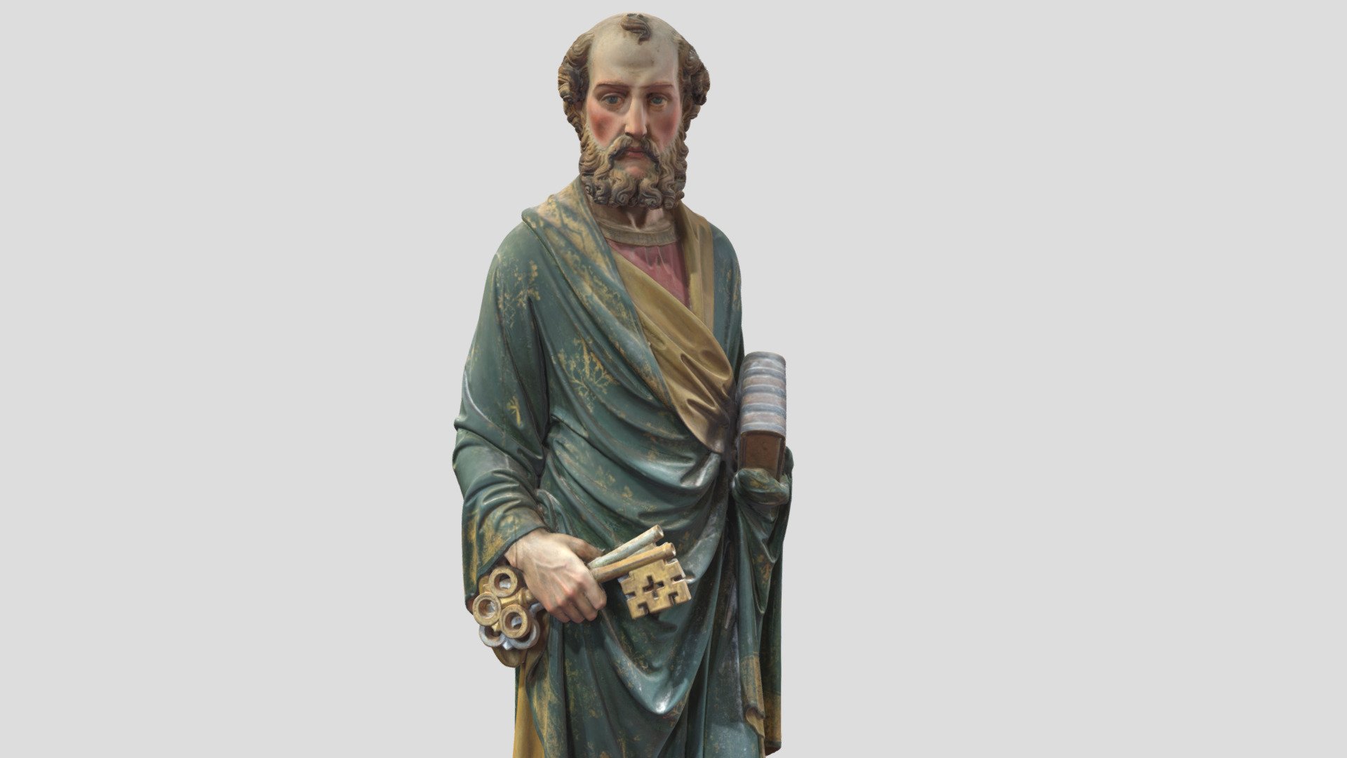 Saint Peter (Apostel Petrus) - 3D model by Frank Maraite (@frankmaraite ...