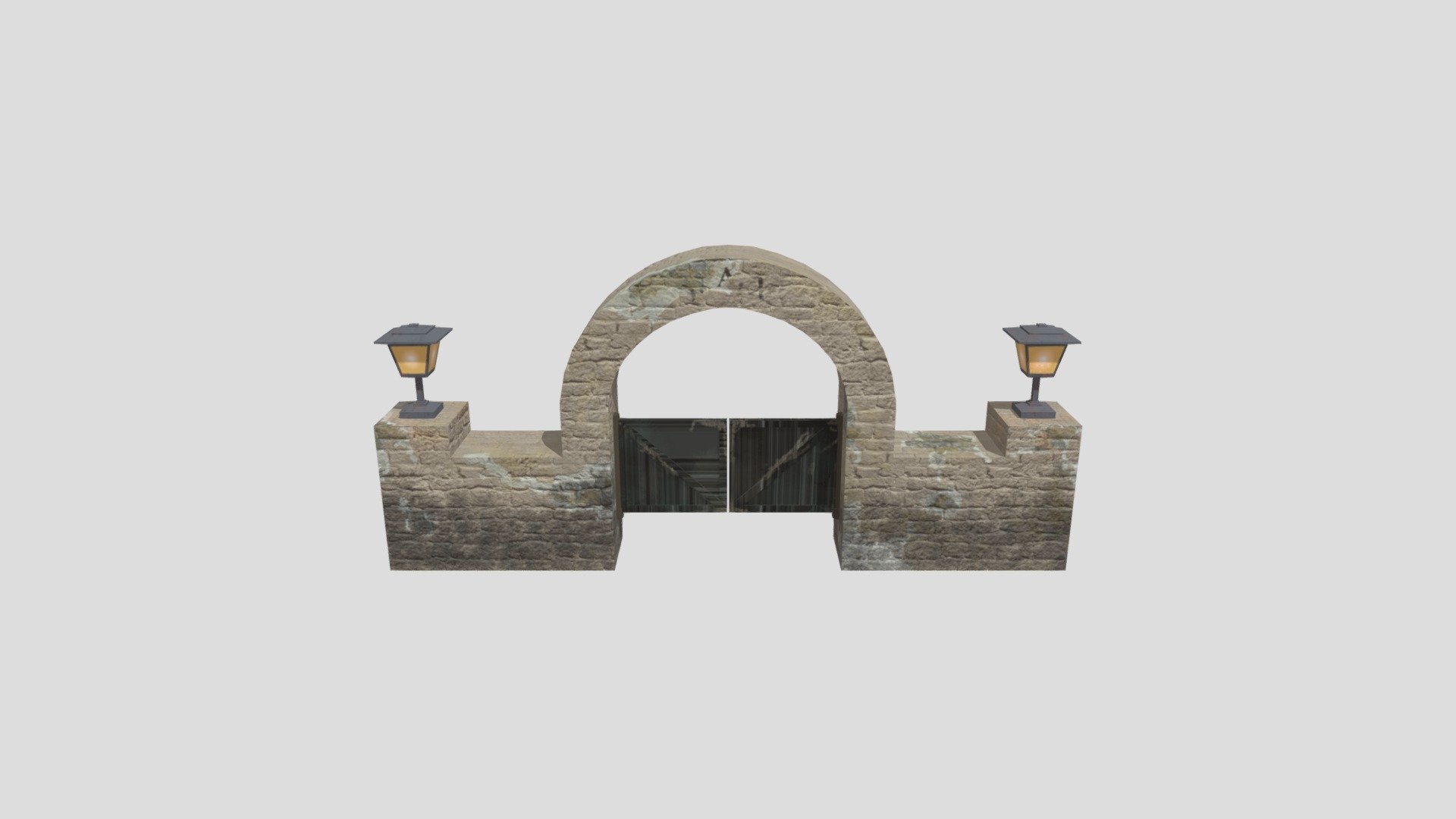 The Gate - Caden Henderson - Download Free 3D model by CadenHenderson ...