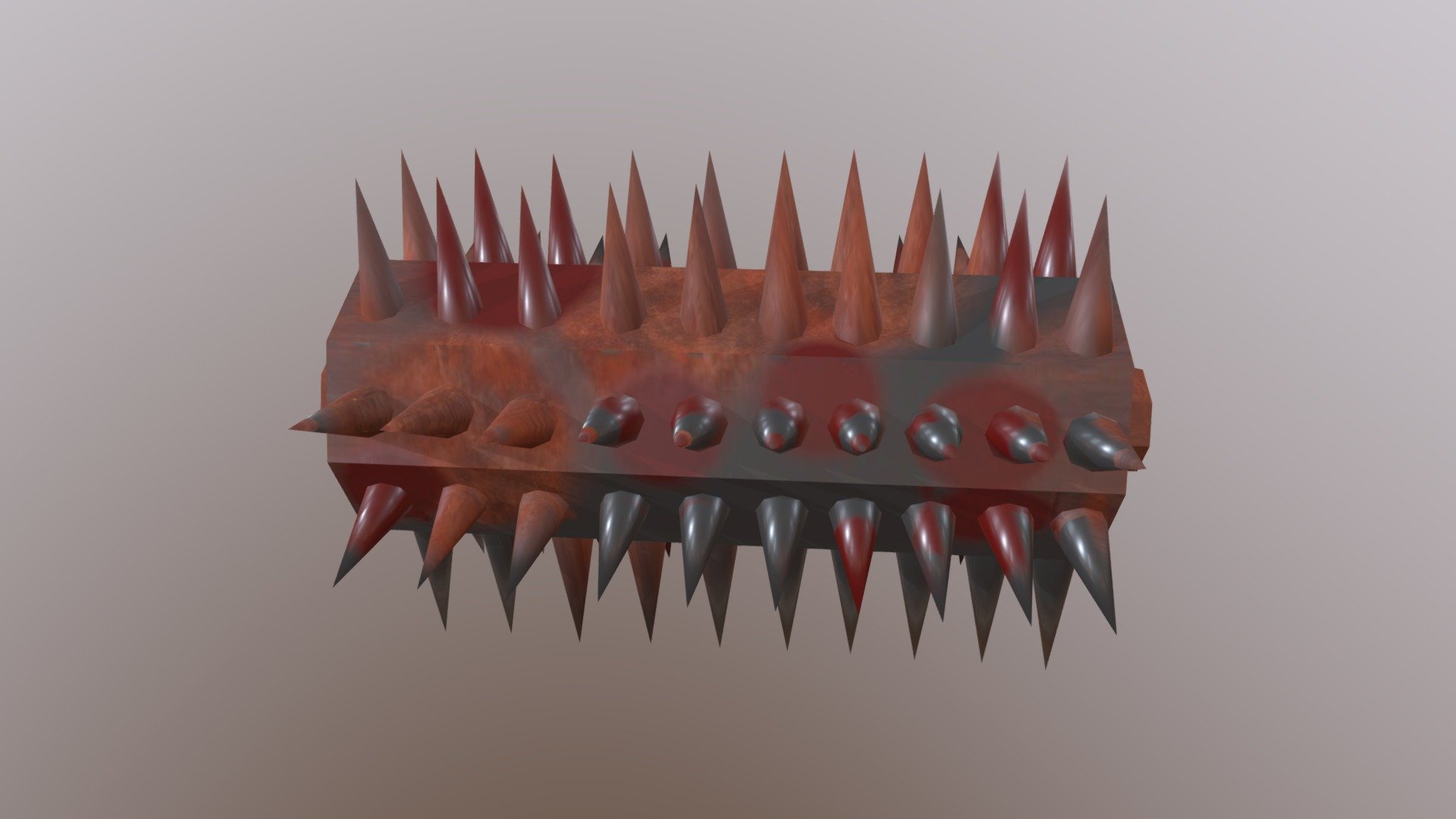 Low Poly Spikes - 3D model by AltJ1992 [296ce10] - Sketchfab