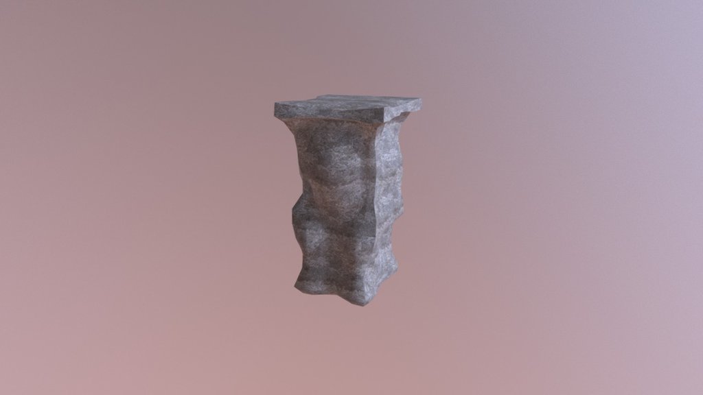 Stone Statue - 3D model by mike753 [296dbb8] - Sketchfab