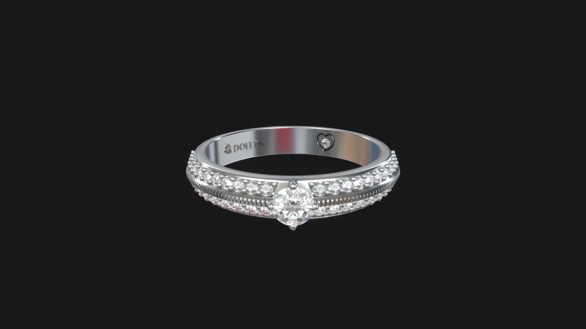 Doji Diamond Ring - Download Free 3D model by M. Visual (@baoquy37 ...