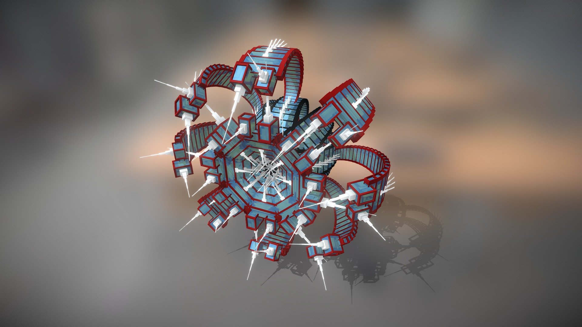 Spiky thingy - 3D model by kronpano [297168e] - Sketchfab