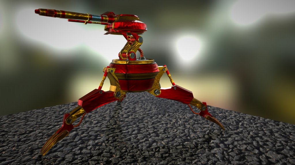 Mobile droidTurret - 3D model by Bernmar (@bernmaribuna30) [2974260 ...