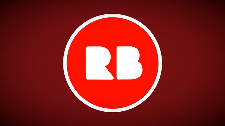 Redbubble-logo-3d 3D models - Sketchfab
