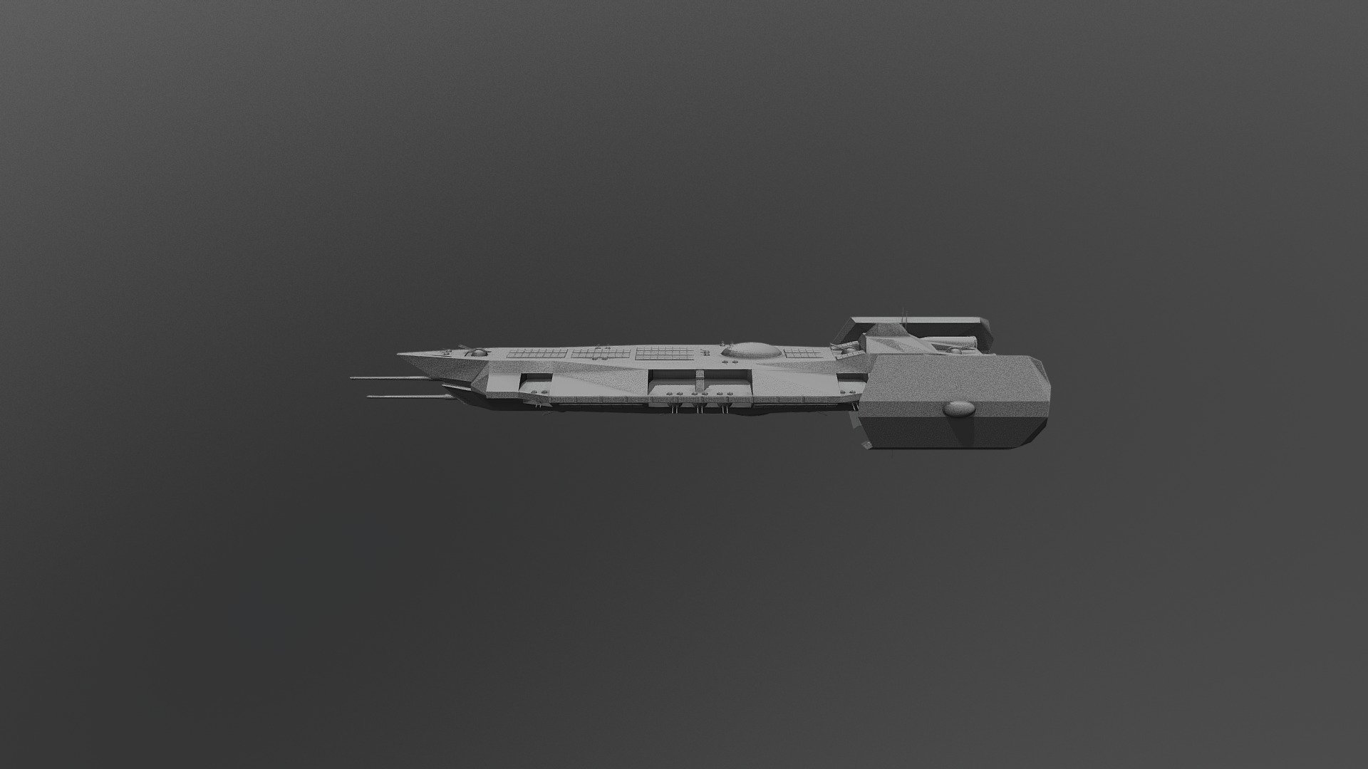 Normandy Class Orbital Assault Ship Mk2 - 3D model by Pippa ...