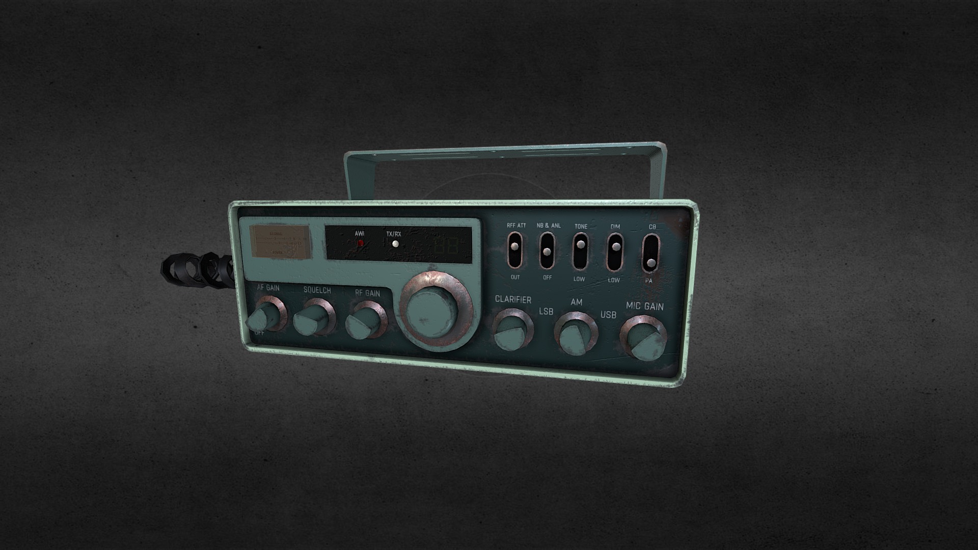 CB Radio - 3D model by the7isbest [297858d] - Sketchfab