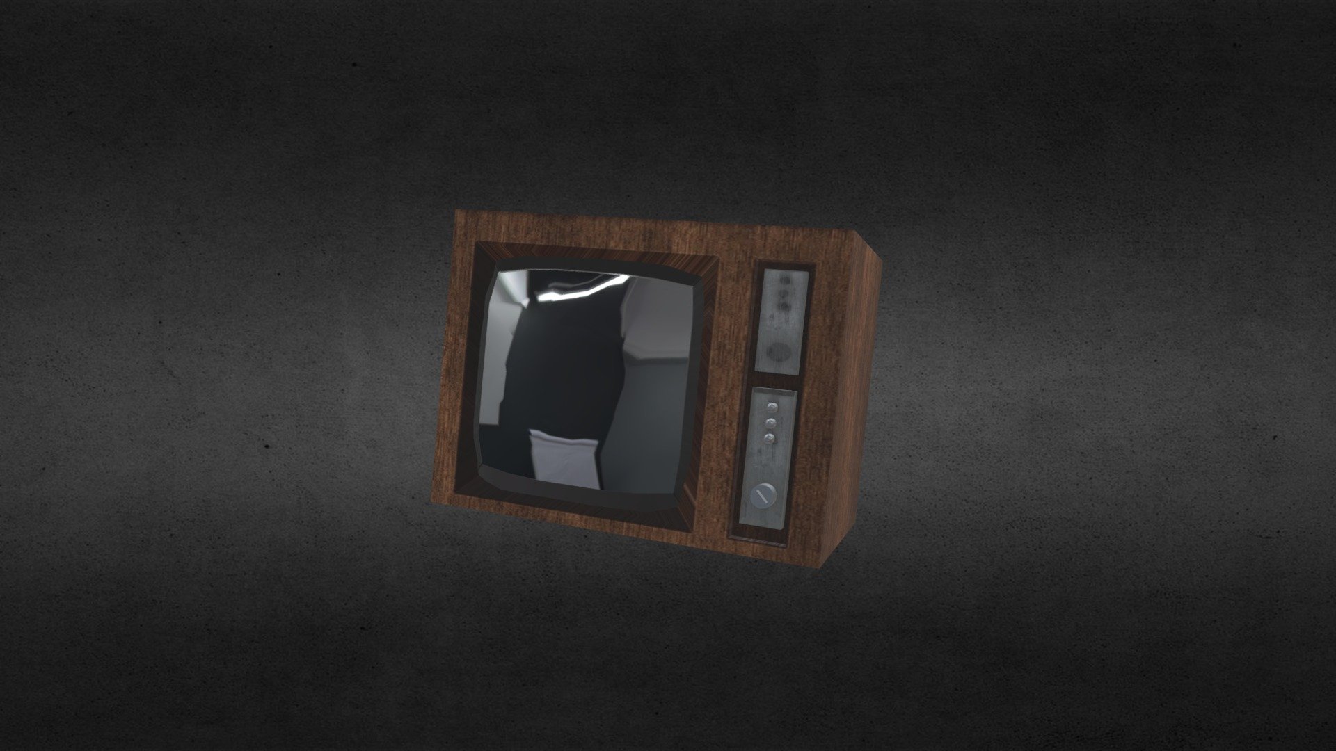 Retro Television - 3D model by Alia Seri (@AliaSeri) [297b963] - Sketchfab