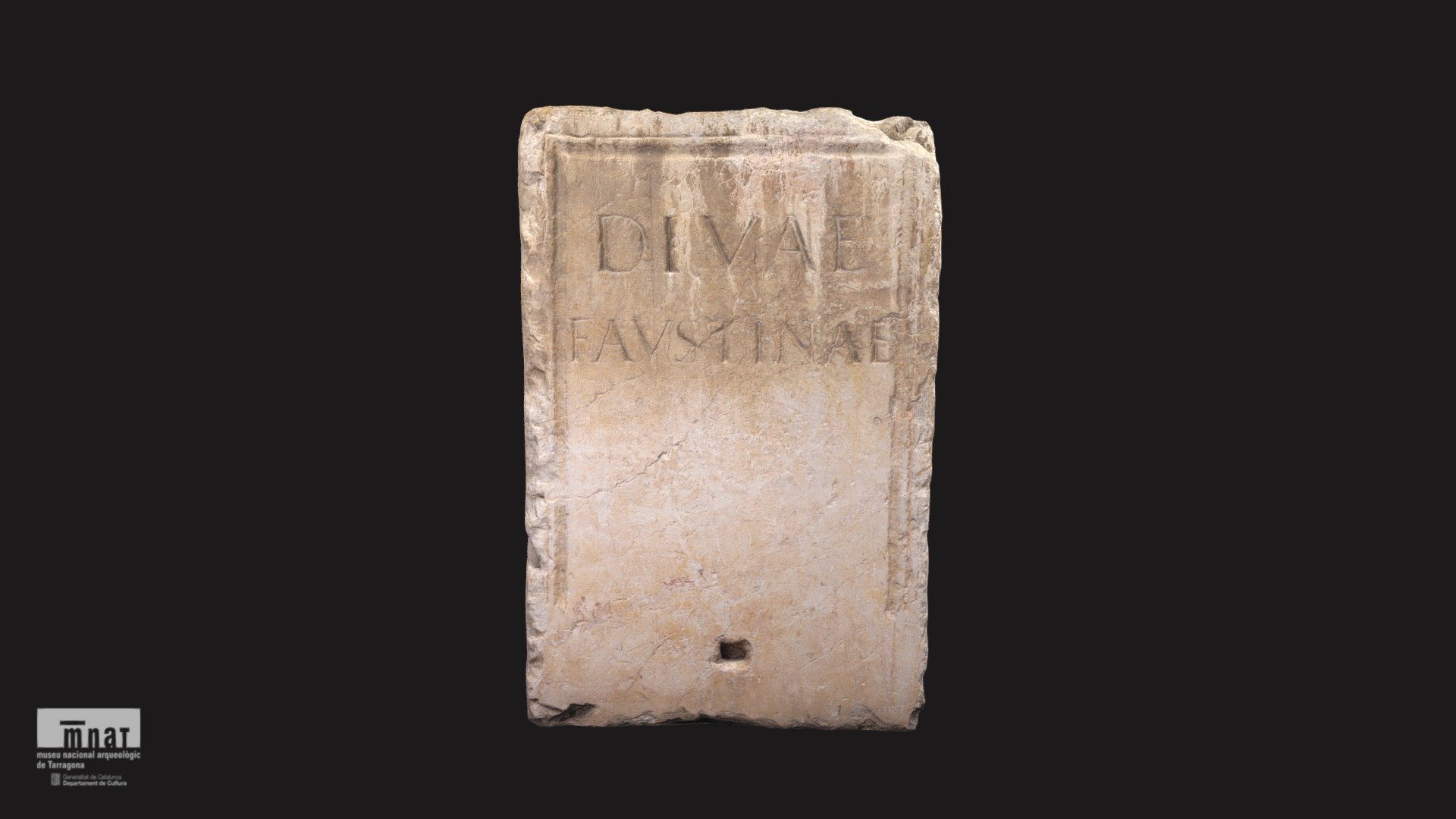 Pedestal d’estàtua - MNAT 675 - Download Free 3D model by Museu ...
