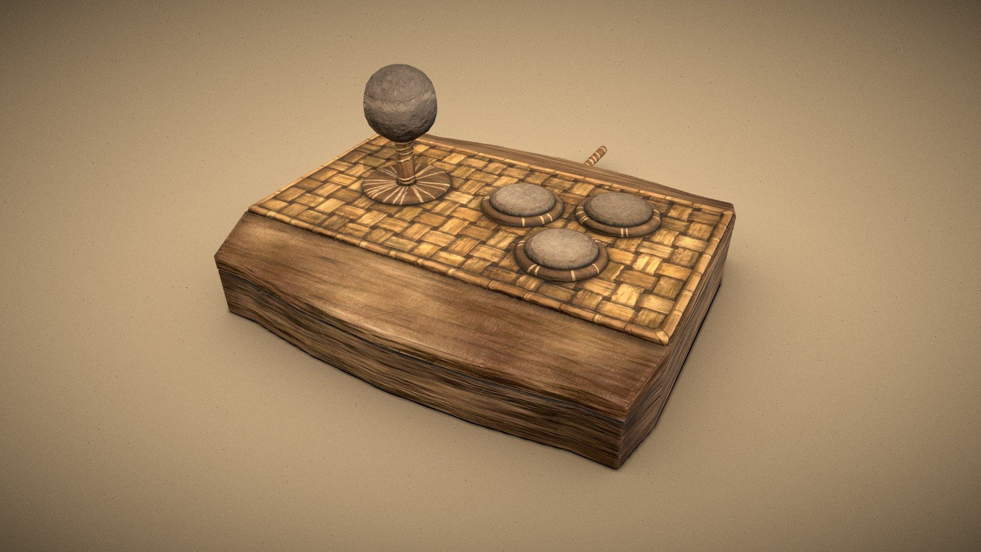AAC202 A2 Arcade Stick - 3D model by ellagracel [297cdce] - Sketchfab