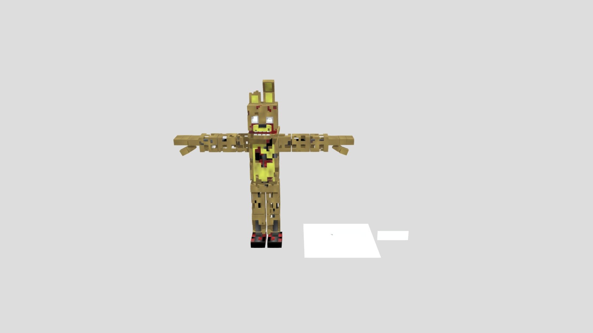 Springtrap Remodel2 - Download Free 3D model by alpoalpo543 [297f998 ...