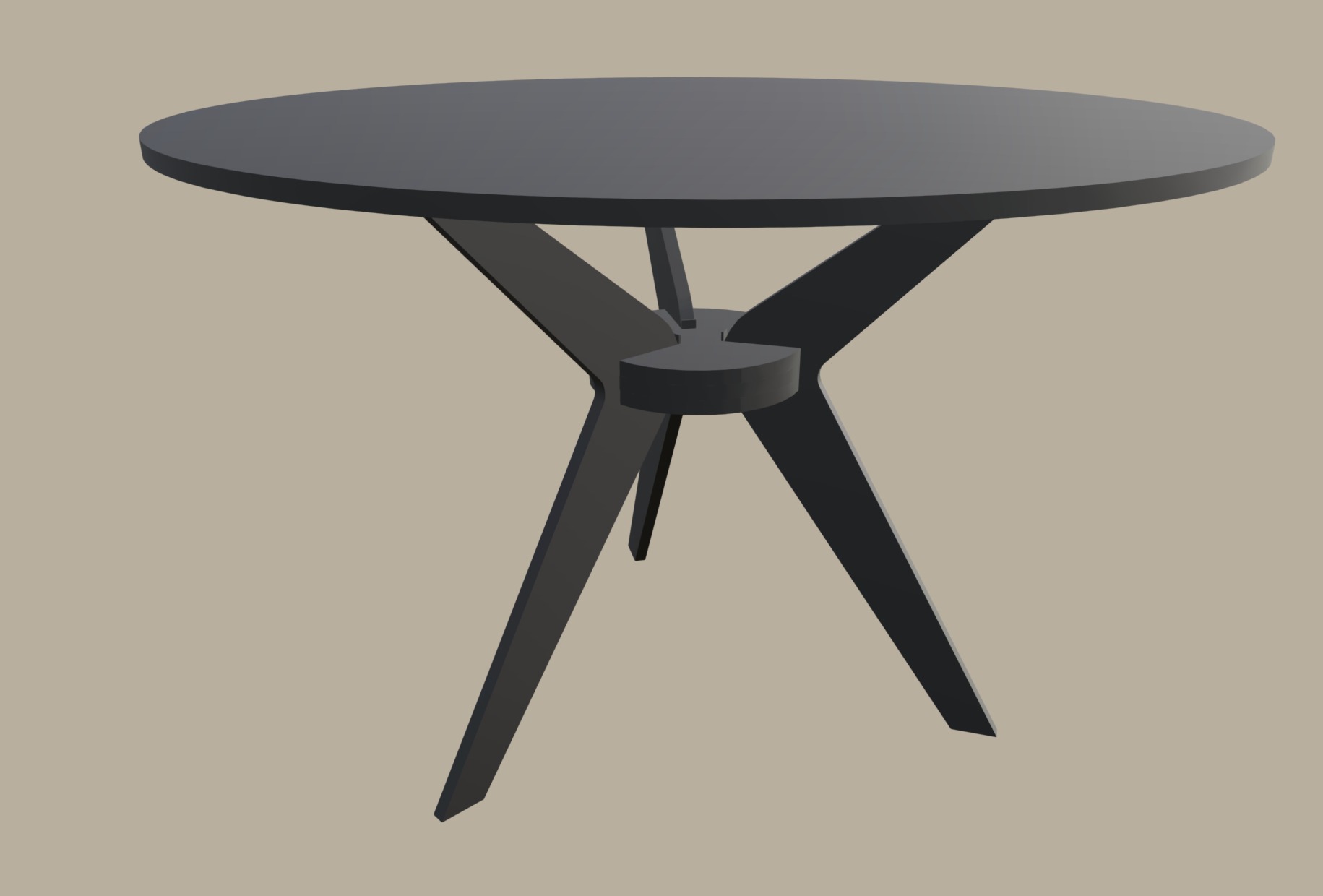 Flatpanel Table - 3D model by project22 [298076d] - Sketchfab