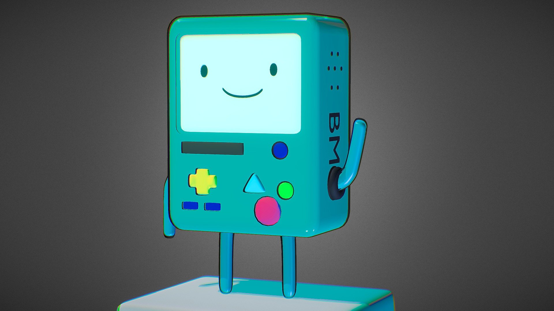 BMO Adventure Time [Fanart] - 3D model by Jess. S (@Jess.Street ...