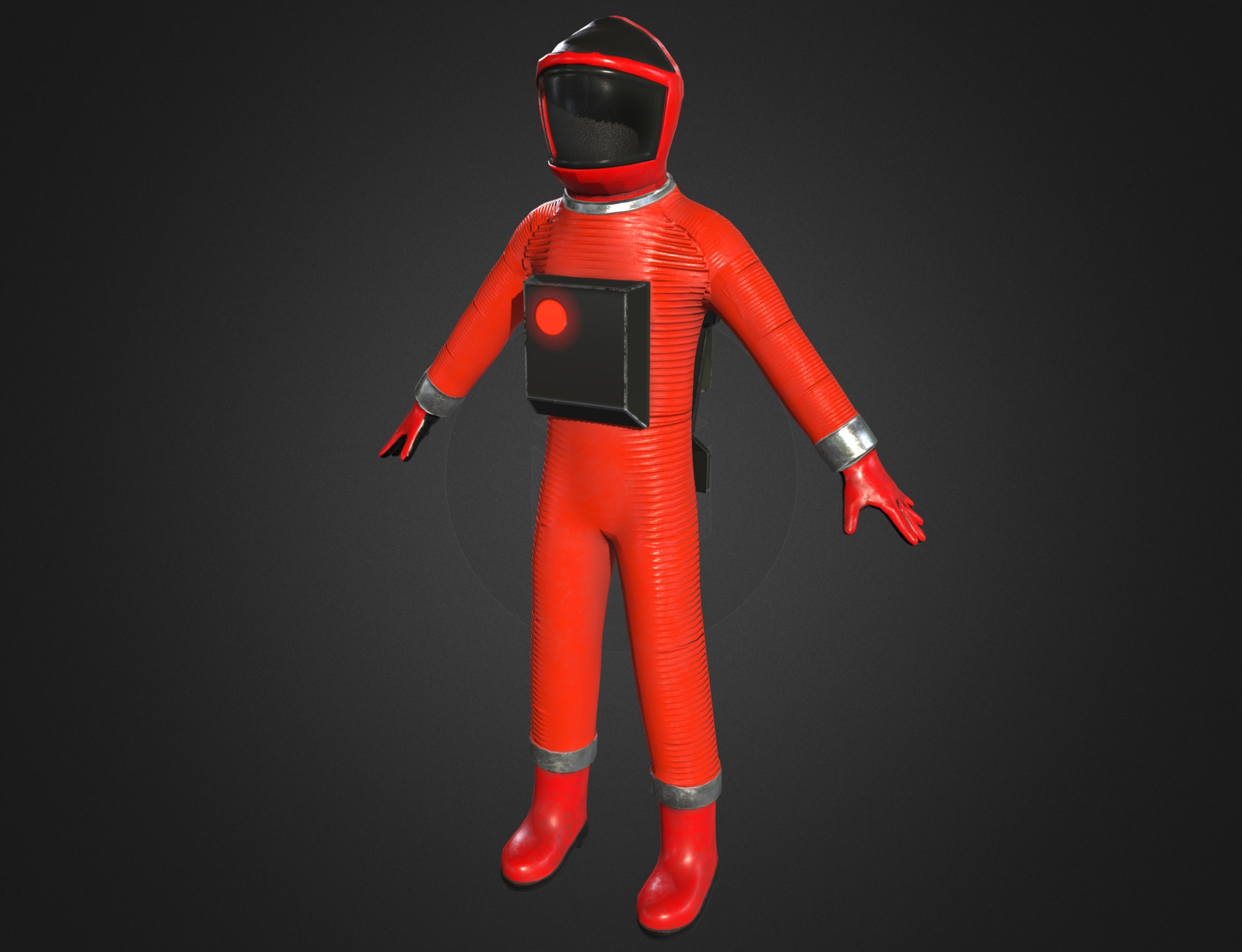 Spaceman - 3D model by num_t [2980d96] - Sketchfab