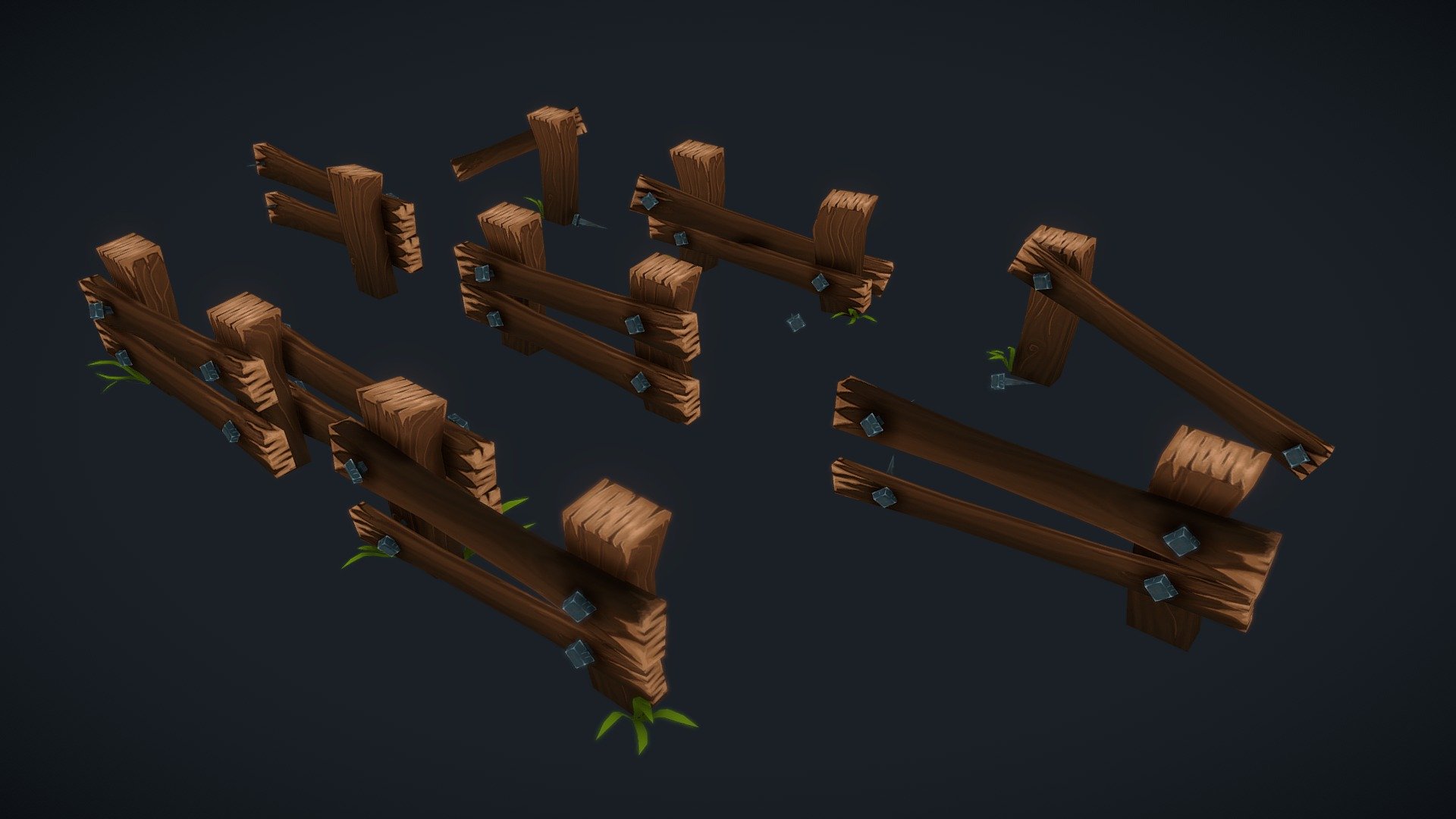 Fences - Download Free 3D model by HenryBoadle [2980f27] - Sketchfab