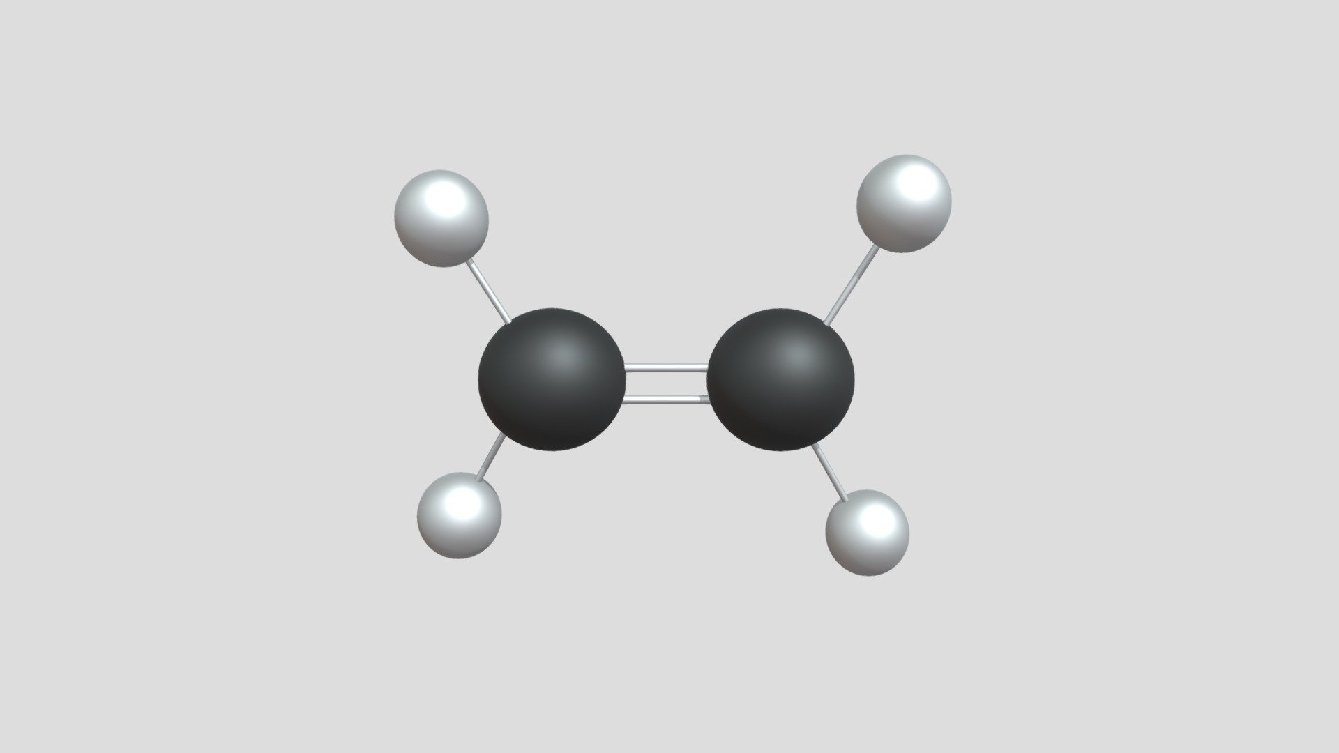 Eteno - Etileno - Ethylene - 3D model by ingguz97 [2982075] - Sketchfab