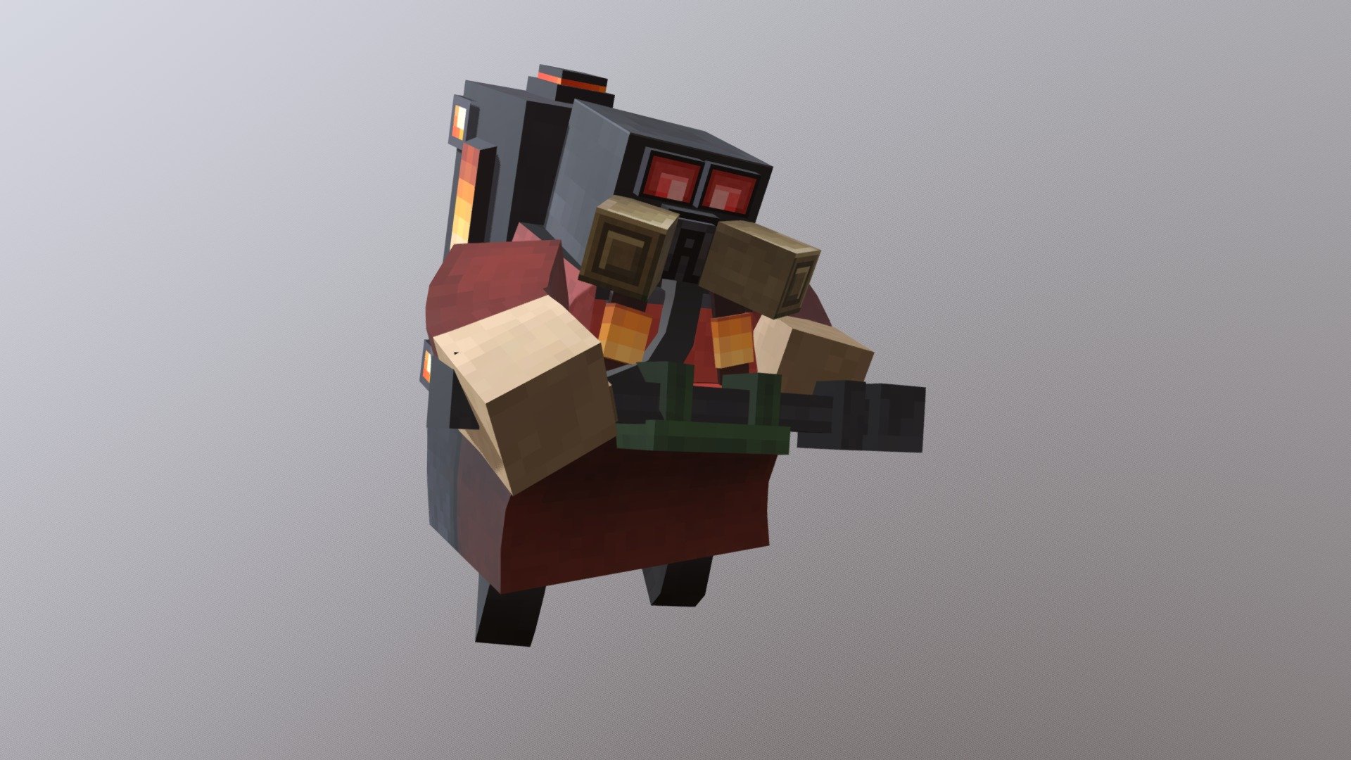 Lastcraft - Pyroman - 3D model by Lightmap LTD (@gracevale) [29824a3 ...