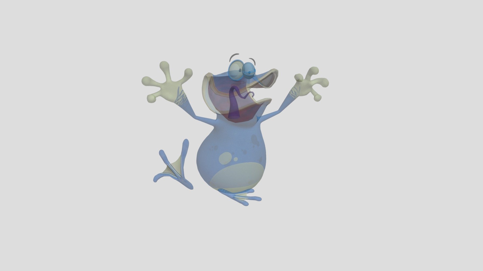 Globox From Rayman - Download Free 3D model by wotw [2982b71] - Sketchfab