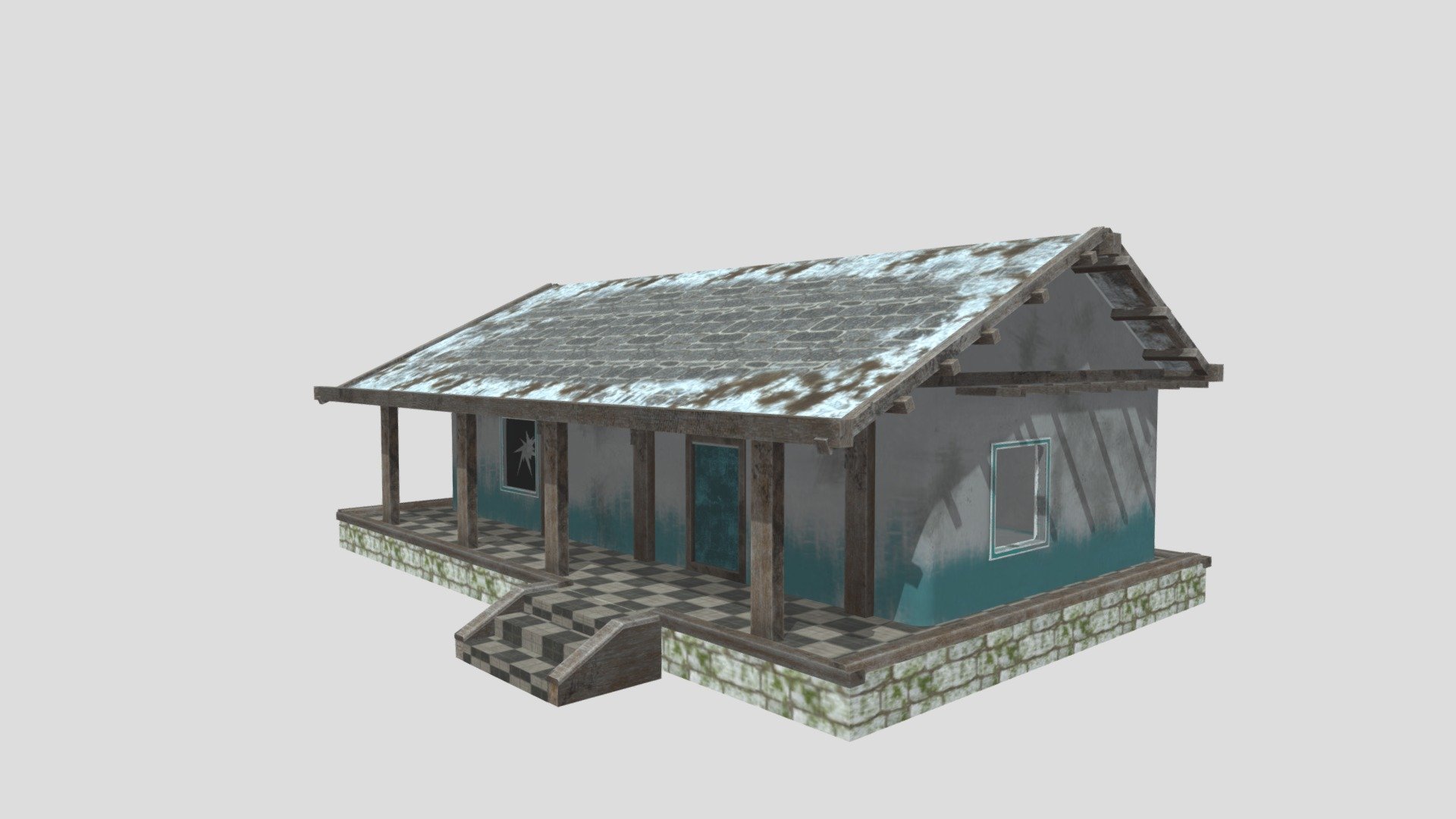 Lowpoly Snow House - Download Free 3D model by Vallarasu.Valla [298300a ...