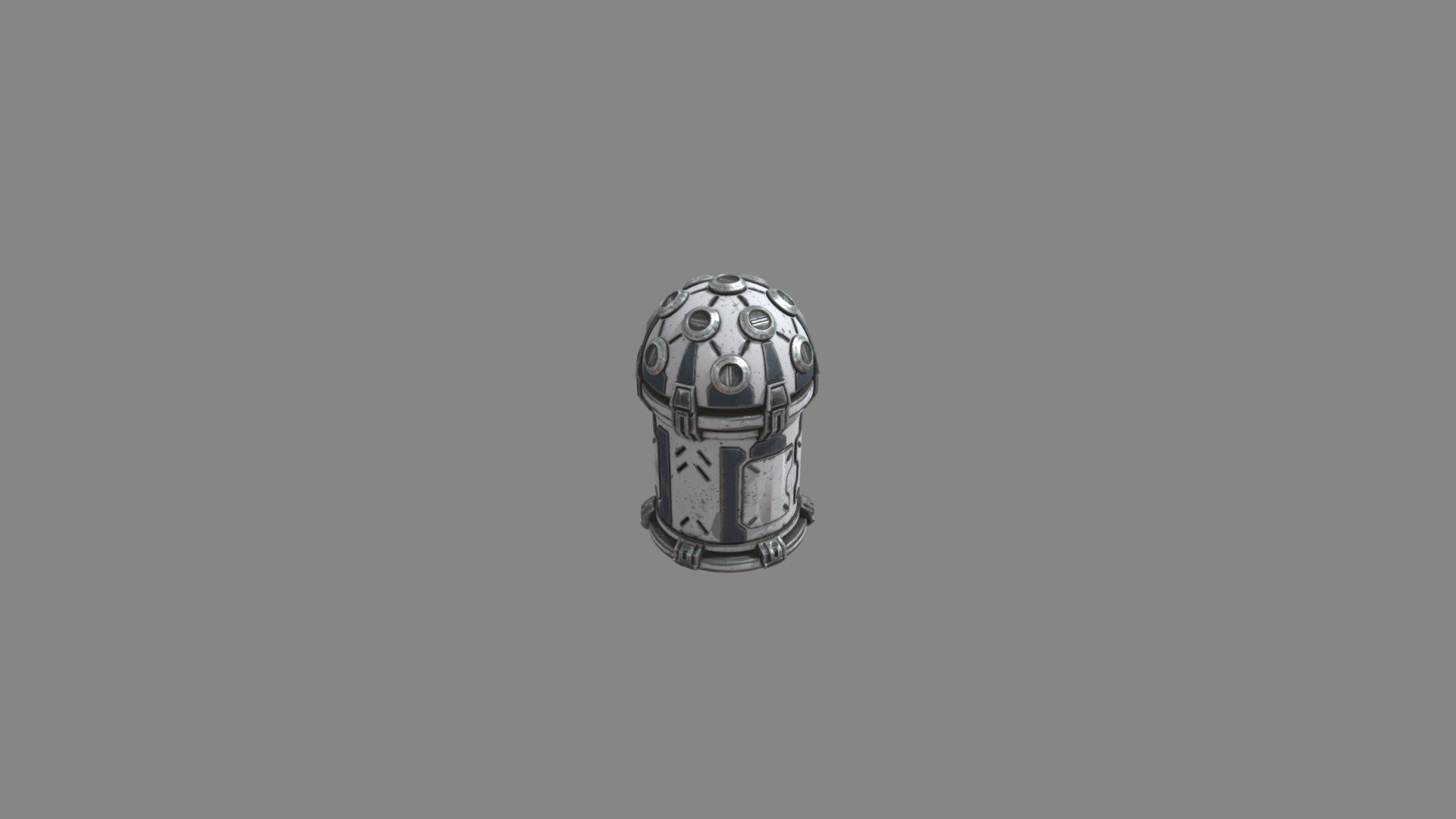 Greeble - Round sphere topped thingy - Buy Royalty Free 3D model by ...