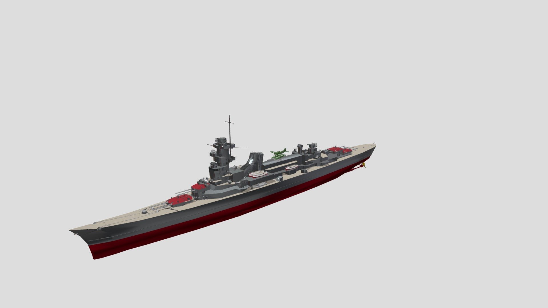 KMS Admiral Von Zeppelin - Download Free 3D model by Mea (@Cheer_Up ...
