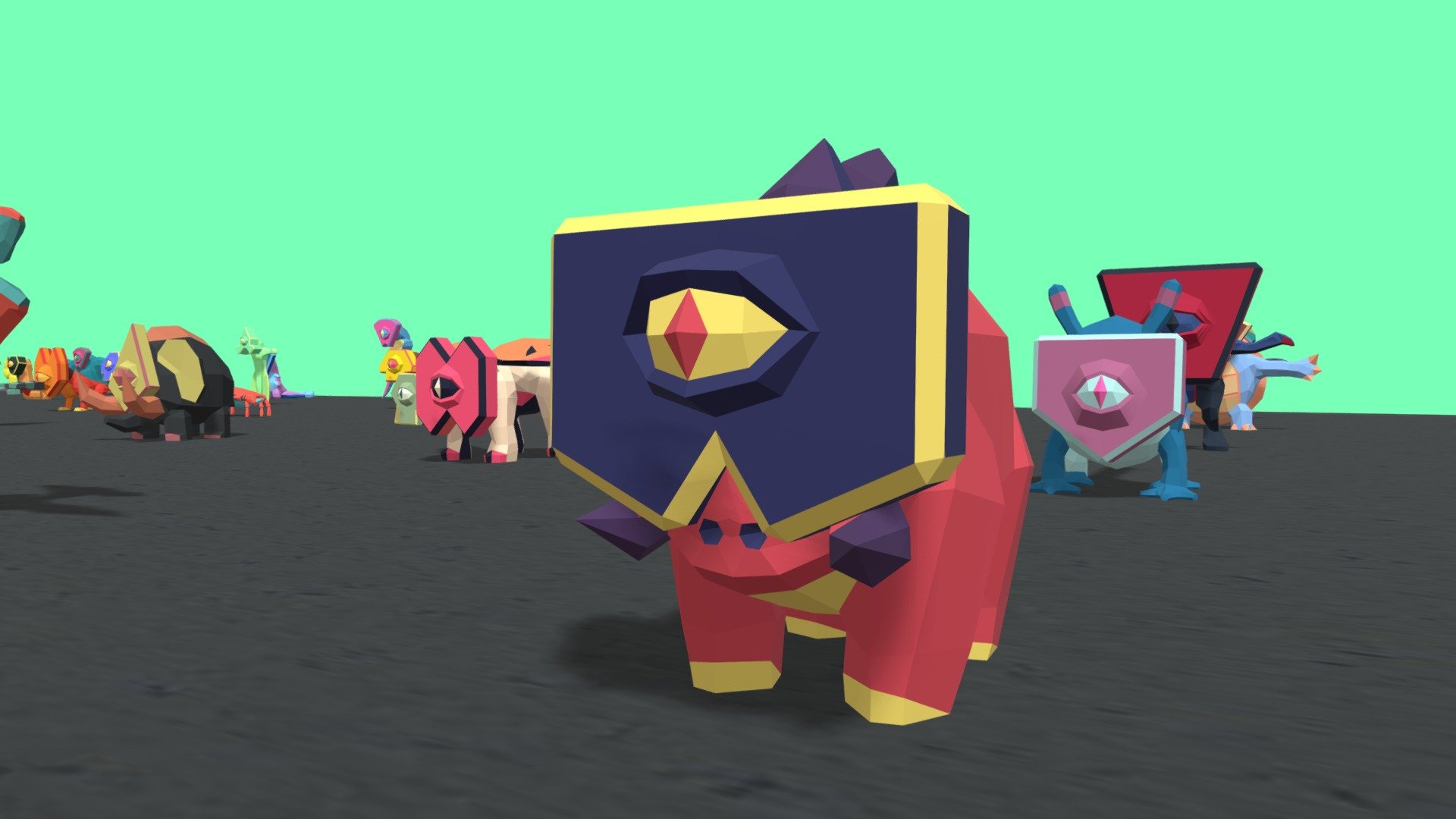 XYZ - CC0 Asset Pack - Download Free 3D model by Polygonal Mind ...