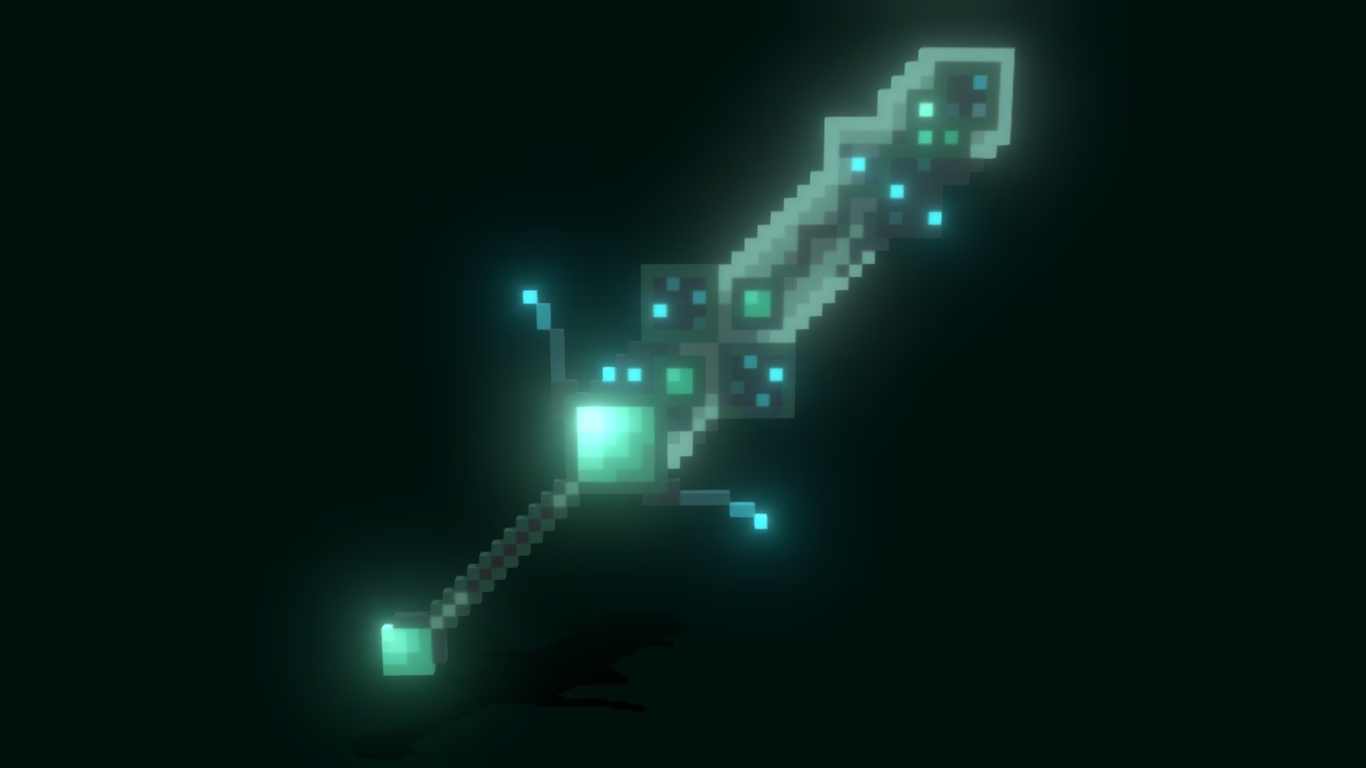 Minecraft Sword of the Sculk Warriors (Custom) - Download Free 3D model ...