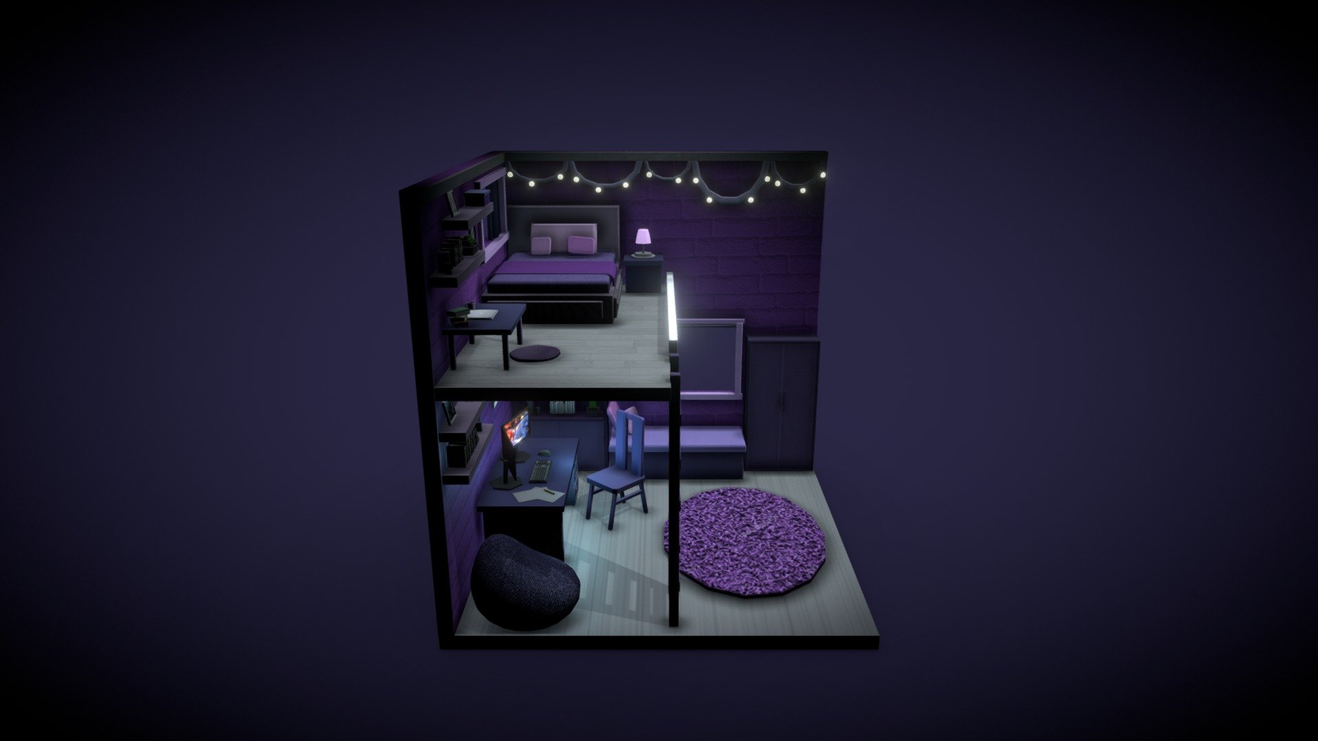 Final Room CA2 - 3D model by starchi3 [298759f] - Sketchfab