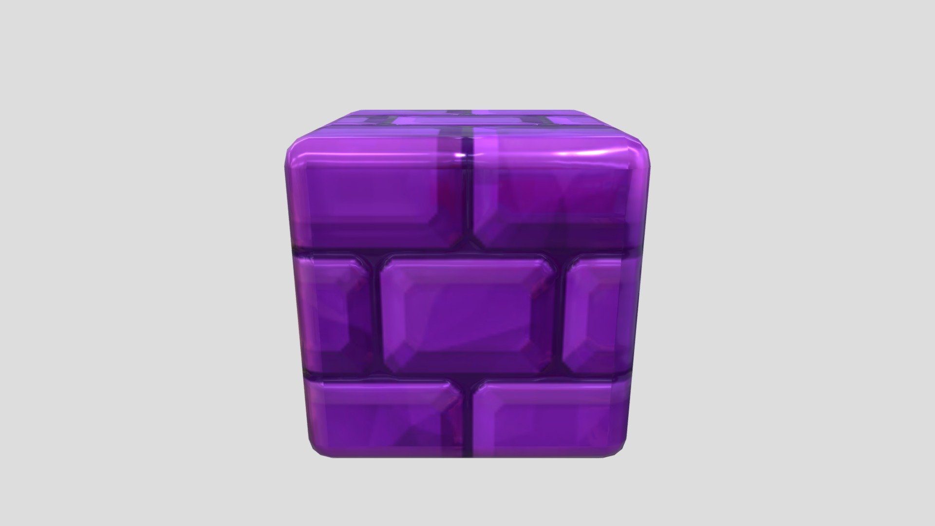 Block Brick Purple - Download Free 3D model by naviogutierrezdavid ...