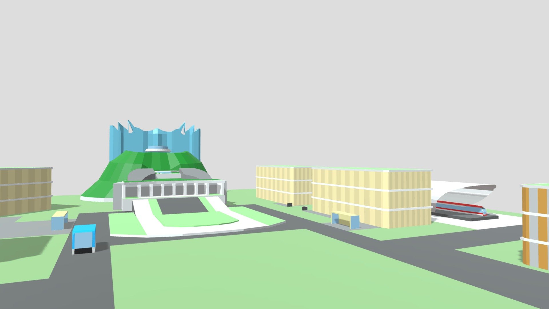 DTI_Eka Map of Nusantara City - 3D model by natashaas [2988f91] - Sketchfab