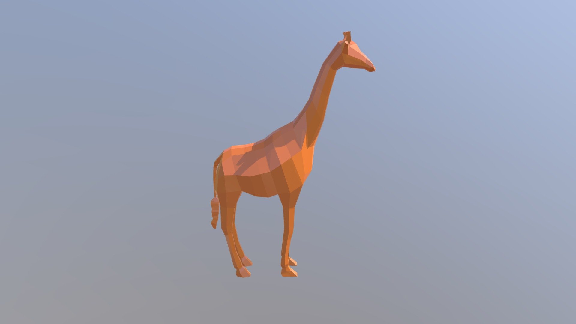 Girraffe (low poly) - Download Free 3D model by Atlas (@Atlasmodels ...
