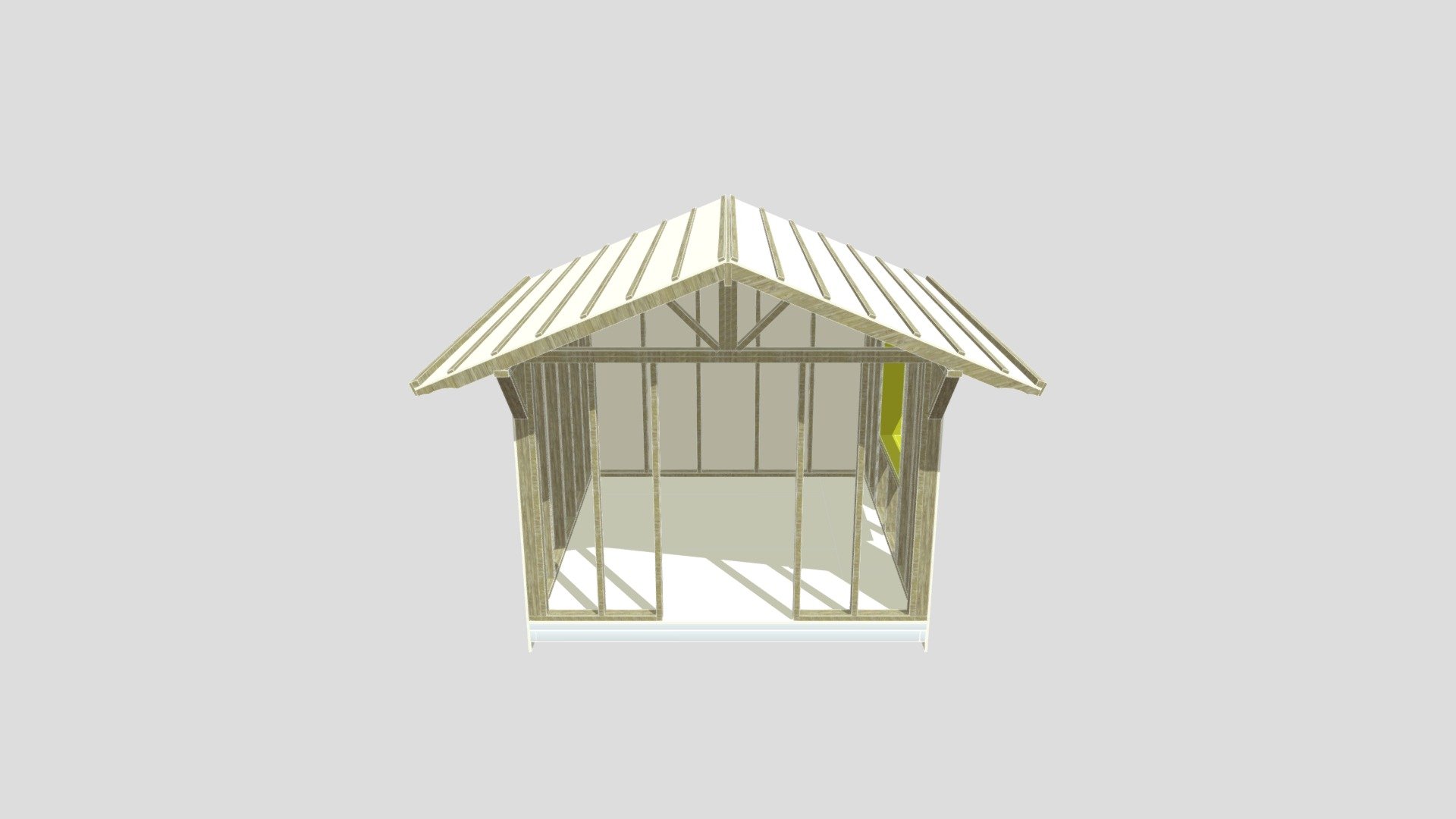 Shed-2 - 3D model by GreenManStudio [29896af] - Sketchfab