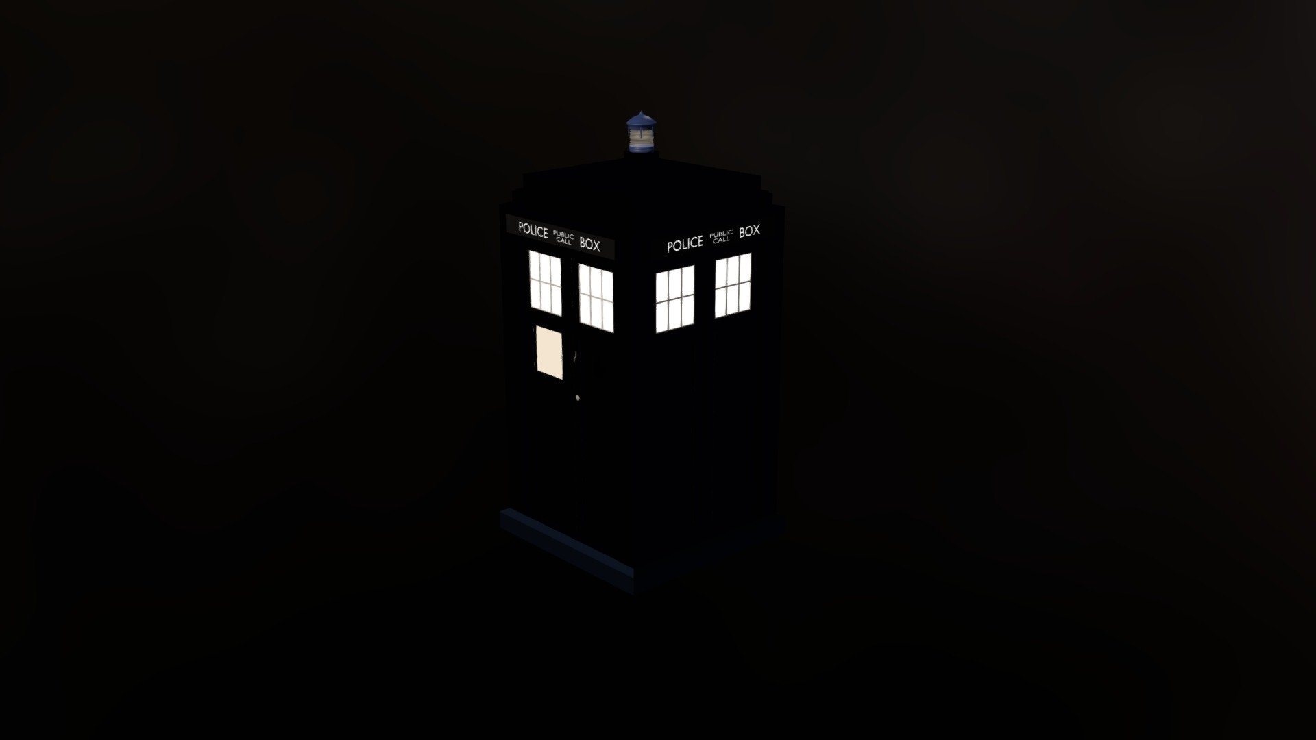TARDIS.blend - 3D model by doctoroho [2989f7b] - Sketchfab