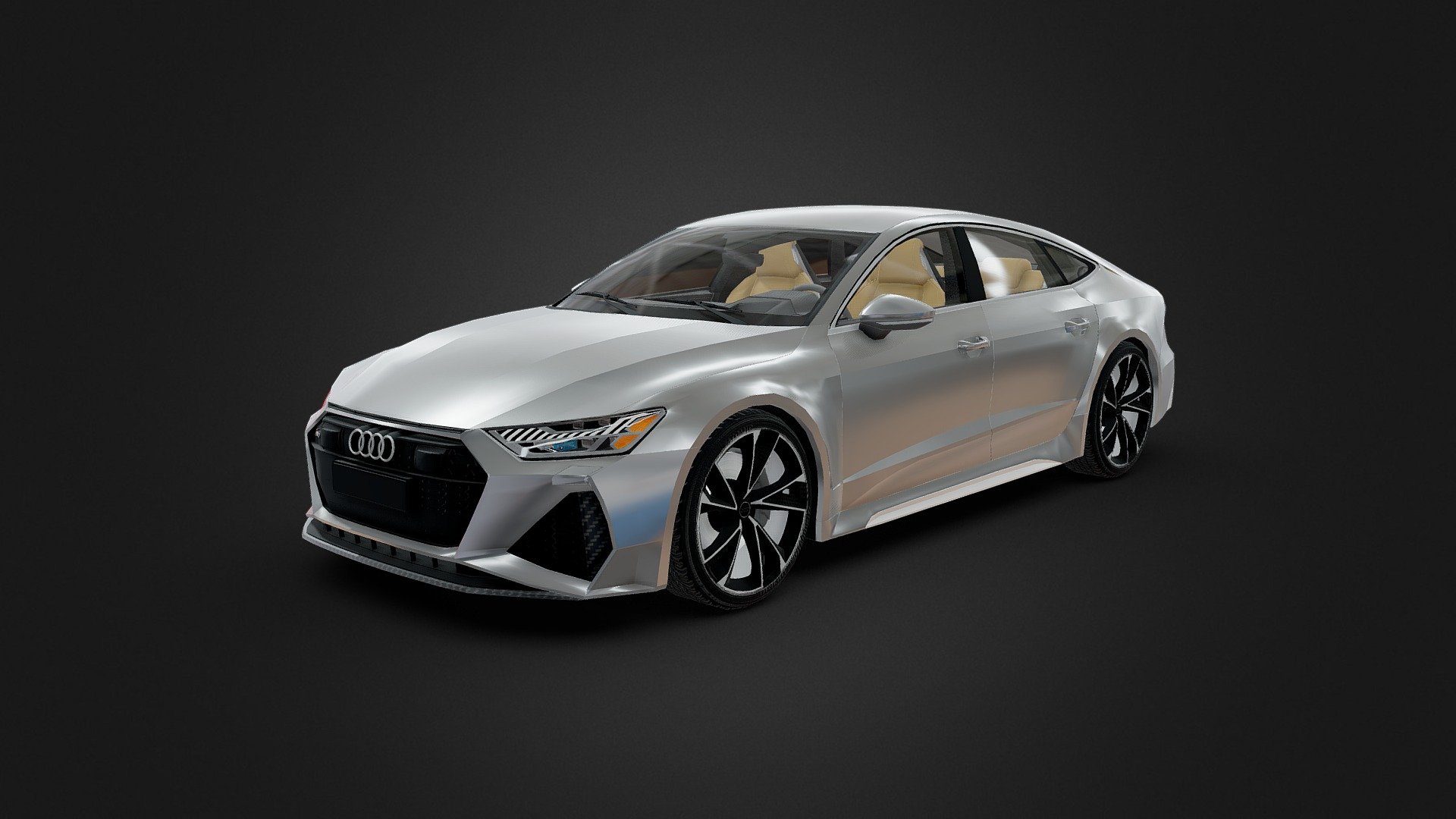 Audi RS7 - 3D model by Tk17s [298a8ab] - Sketchfab