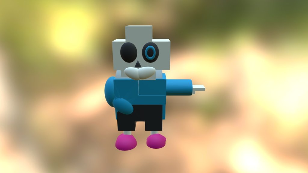 sans - 3D model by pixelacademy [298a8ed] - Sketchfab