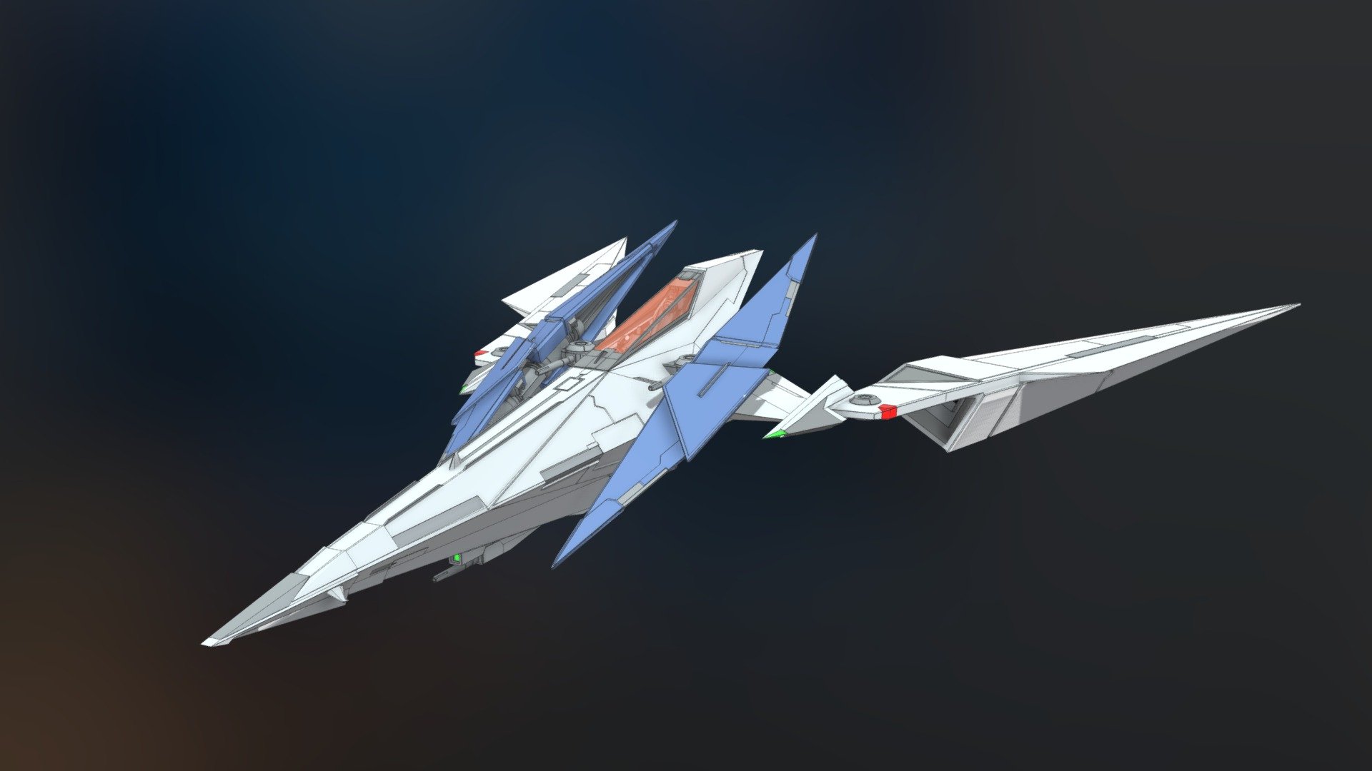 FX-4000 v4 Prototype Arwing - 3D model by GunZcon [298ba35] - Sketchfab