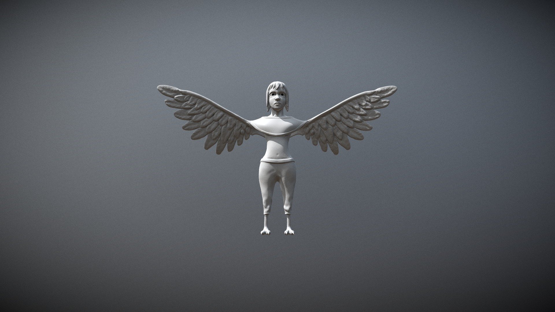 Beast: Harpy - 3D model by haricsiko [298cba3] - Sketchfab
