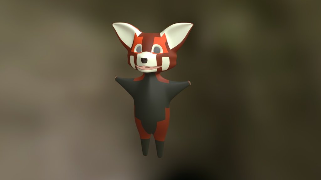 Red panda - 3D model by villhest [298d8db] - Sketchfab