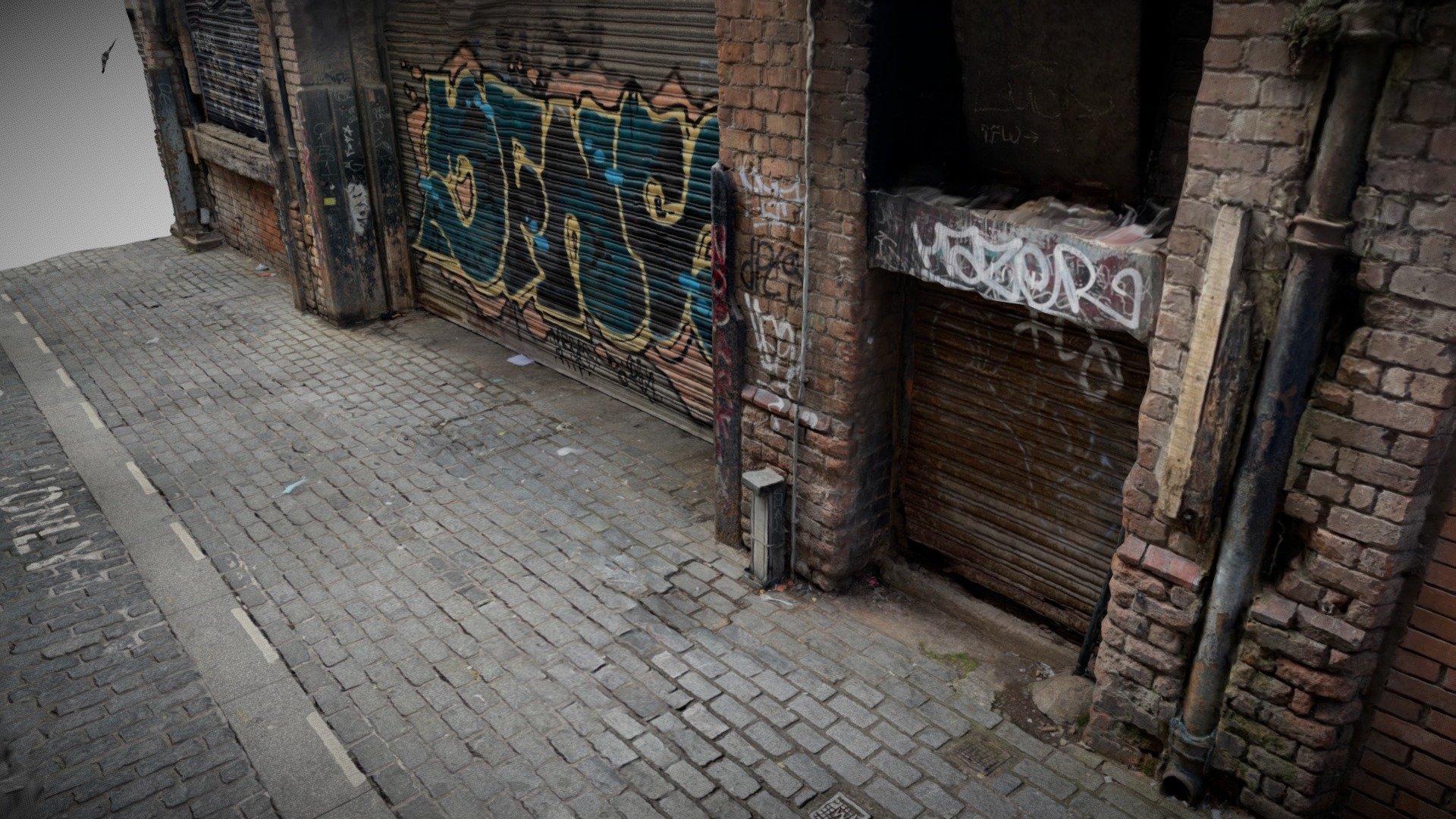 backstreet Liverpool photogrammetry - Buy Royalty Free 3D model by Alex ...