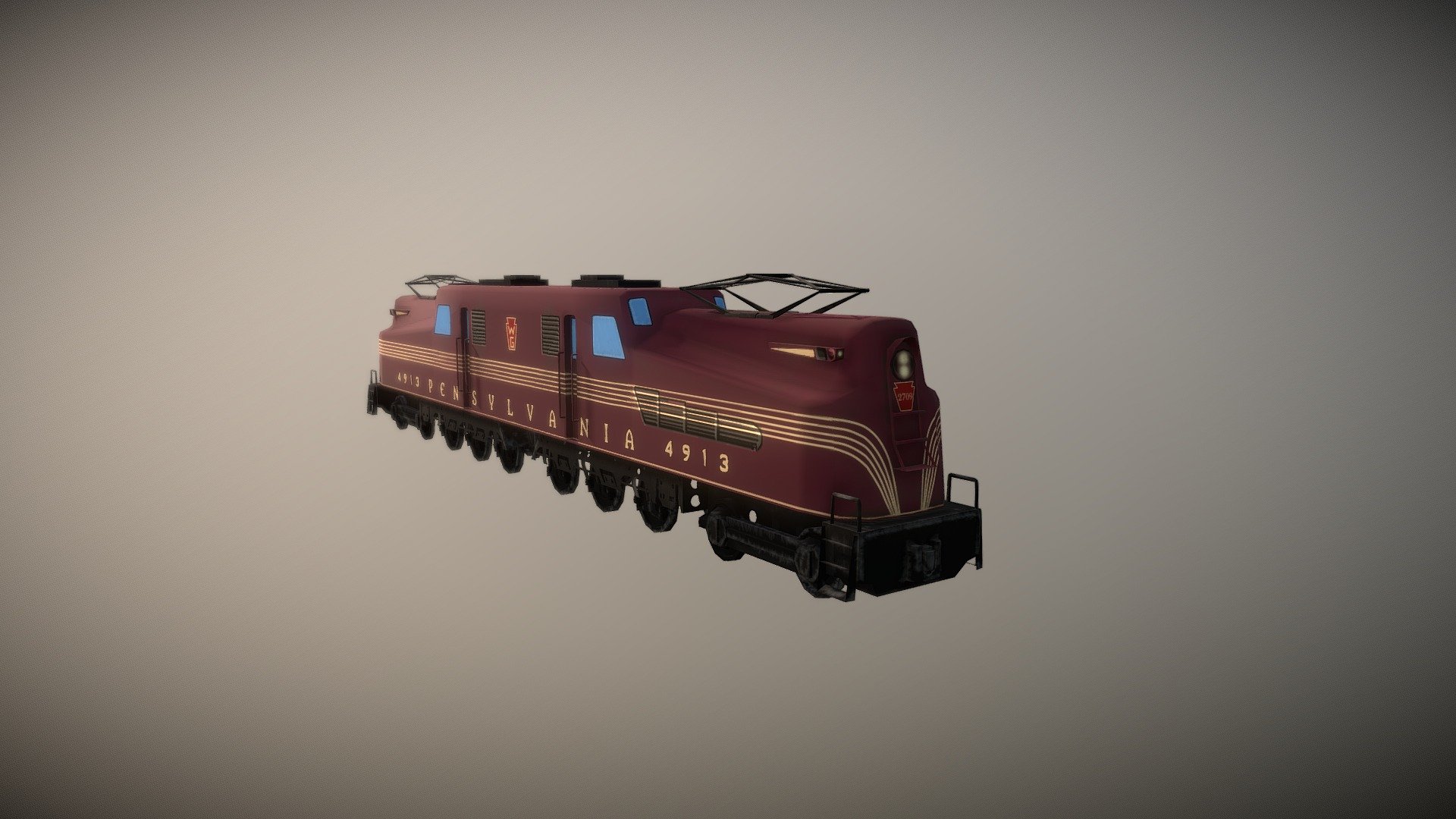 Class PRG GG1 - 3D model by Mathias.Asmark [2990758] - Sketchfab