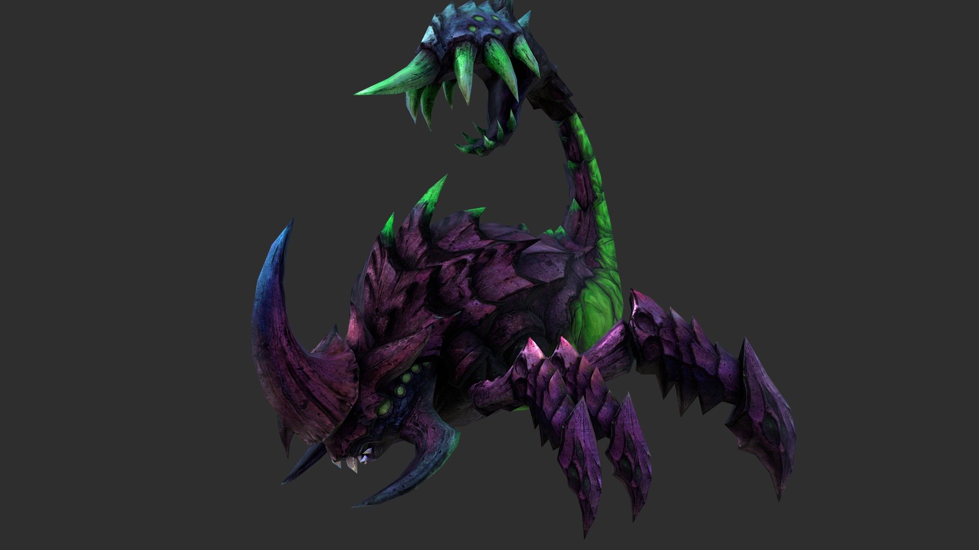 Scorpion creature - 3D model by leesungwoo (@sparkylee) [2990d3a ...