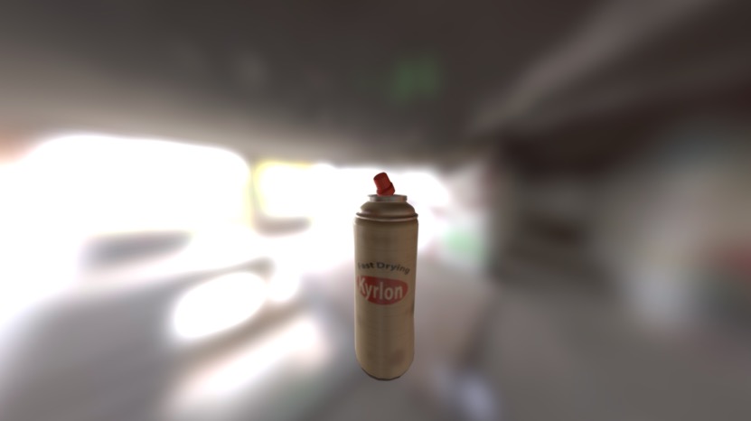 Spray Can Texture - 3D model by mellymarie101 [2991ce1] - Sketchfab