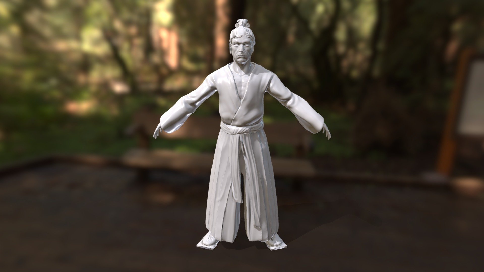 Game ready samurai model - 3D model by bcanavarro [2991f70] - Sketchfab